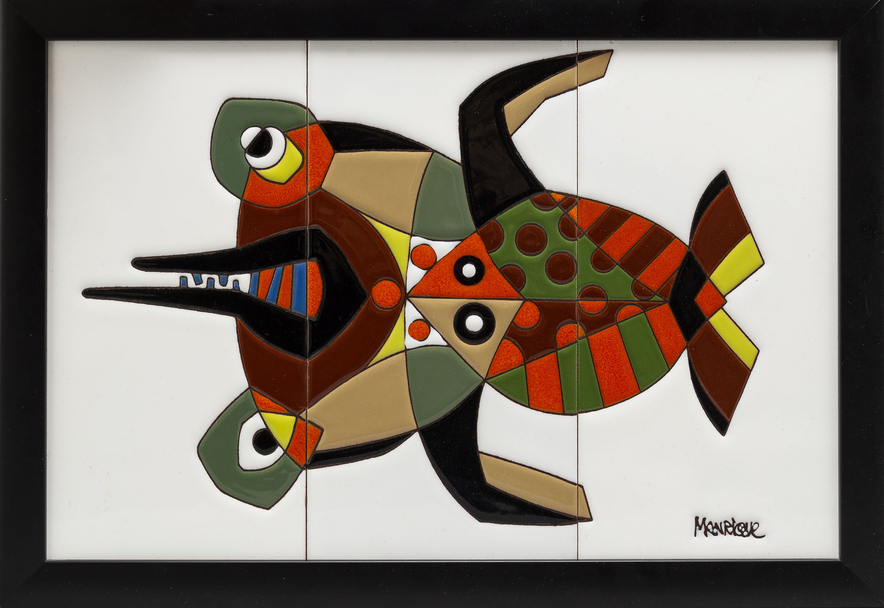 CESÁR MANRIQUE, a ceramic placquer, signed. - Bukowskis