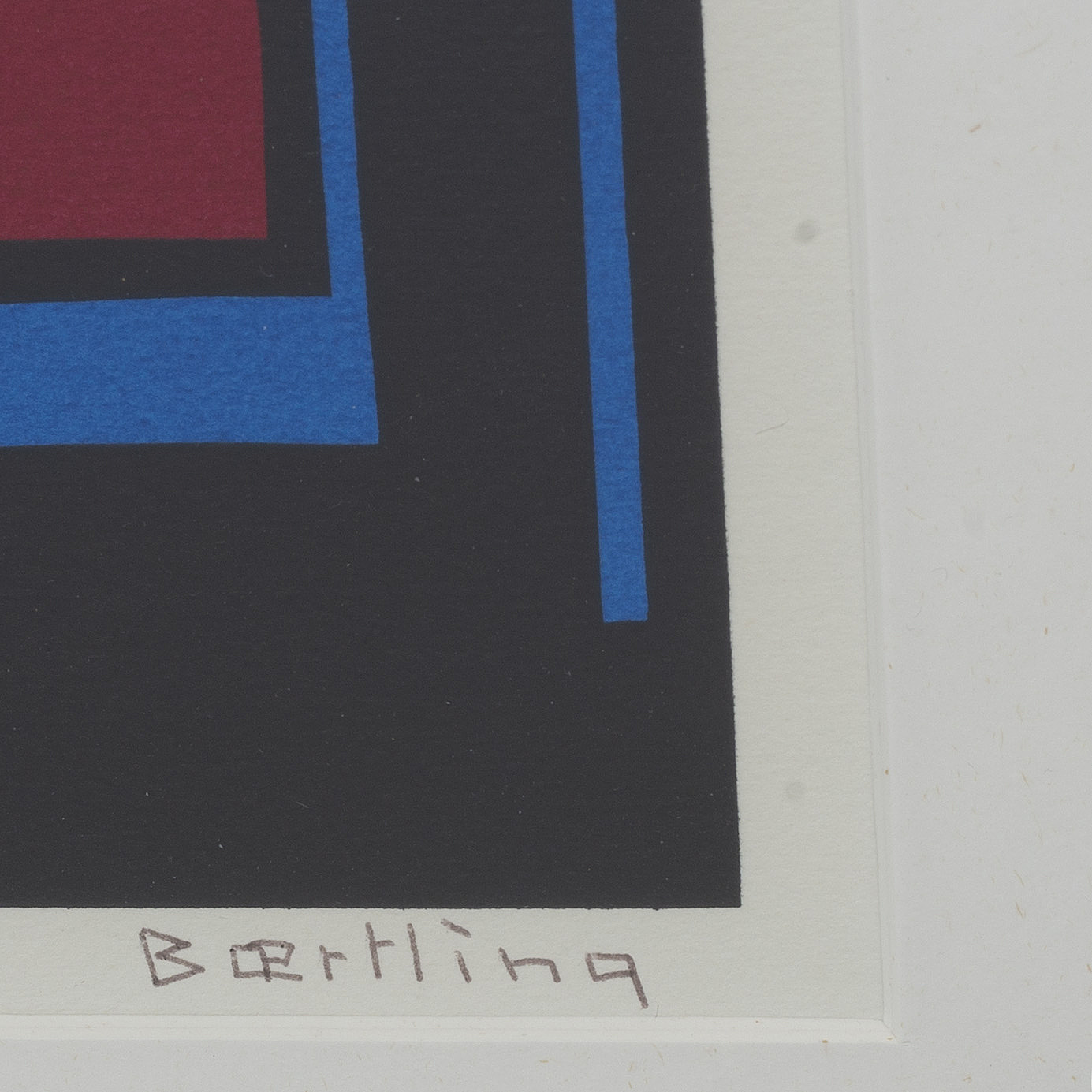 OLLE BAERTLING, serigraph in colours signed dated and numbered 1950-68 ...