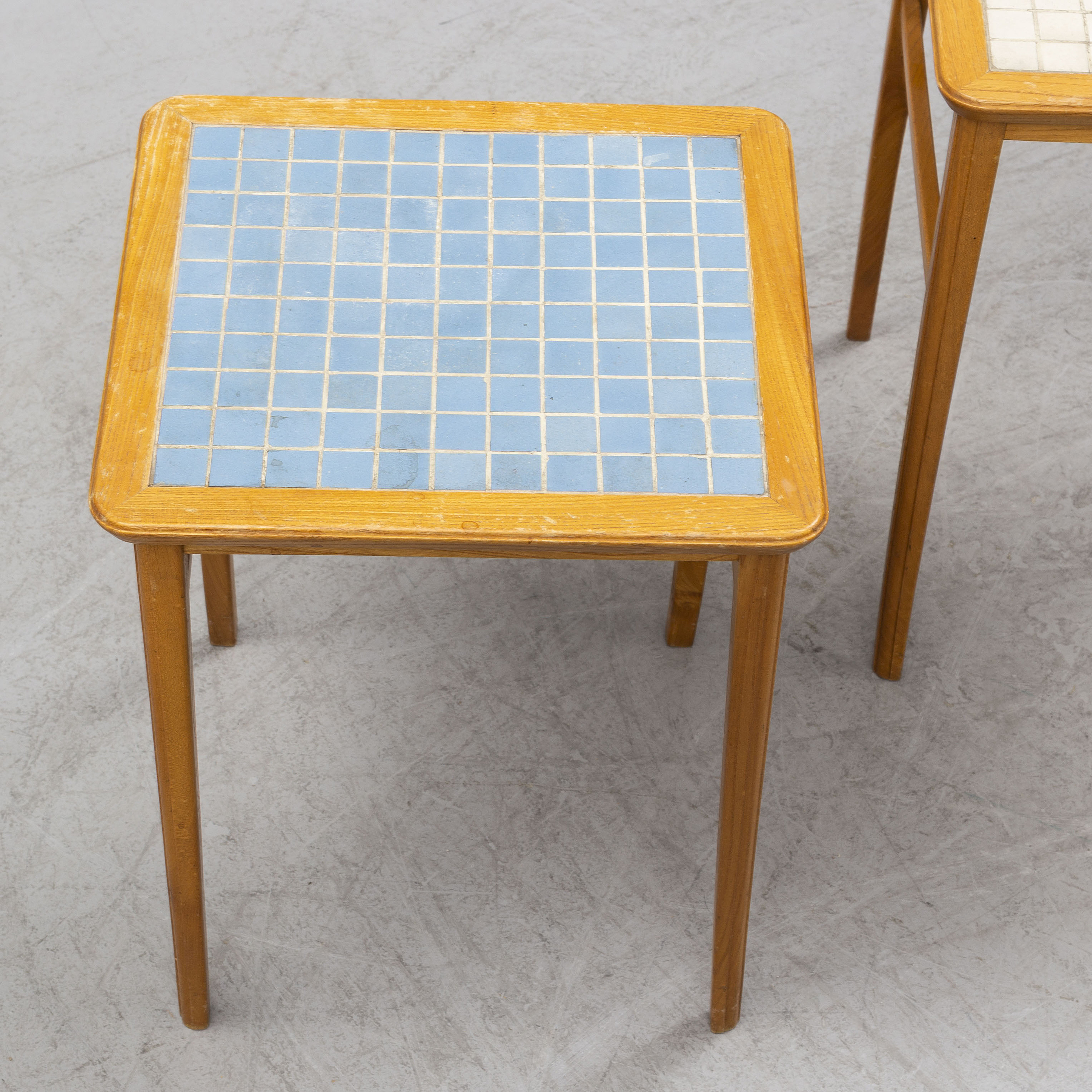 a 1950's three-part table. - Bukowskis