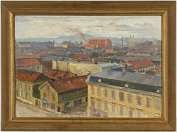 AXEL ERDMANN, oil on canvas,. - Bukowskis