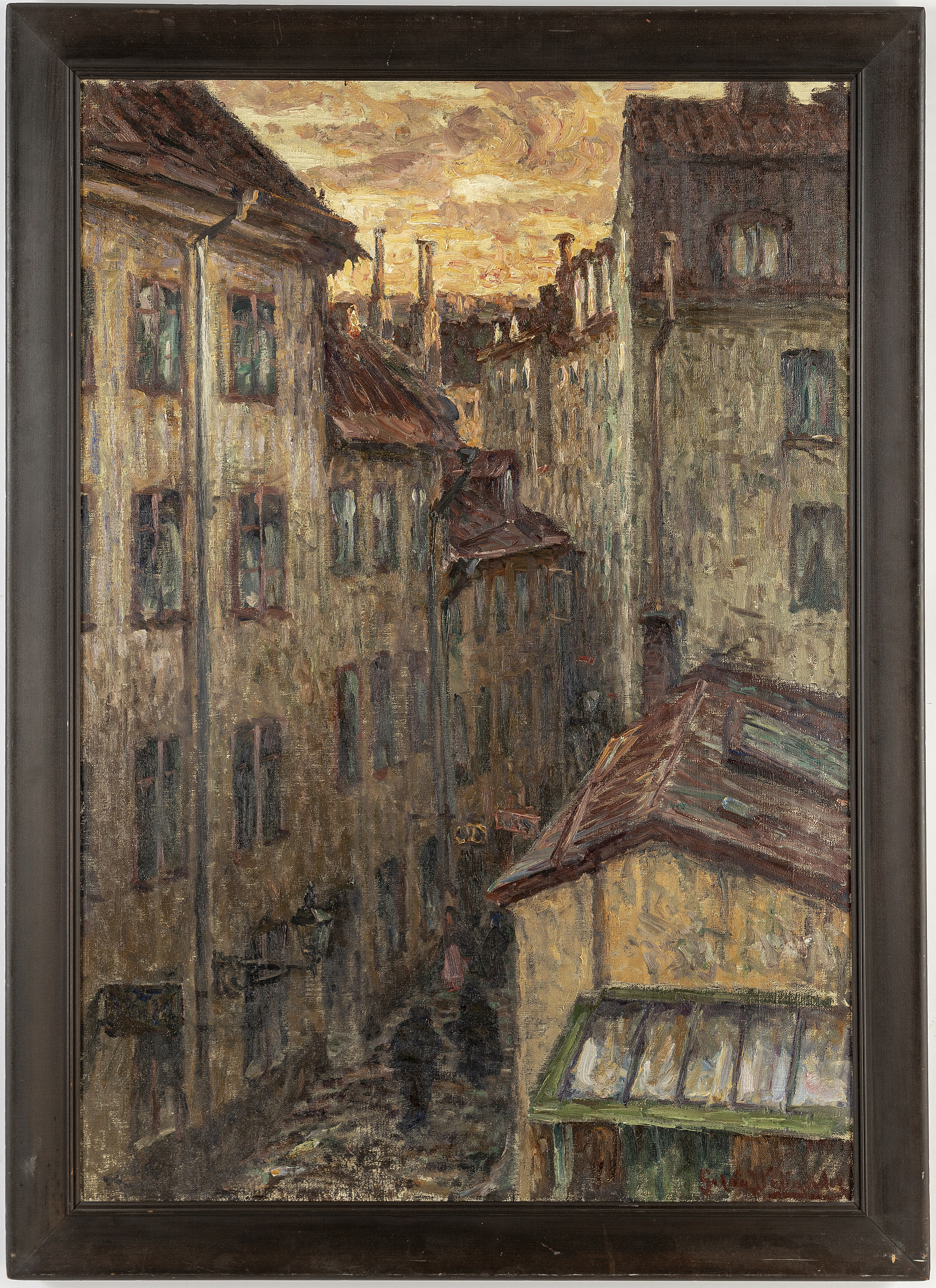 GERDA WALLANDER, oil on canvas, signed. - Bukowskis