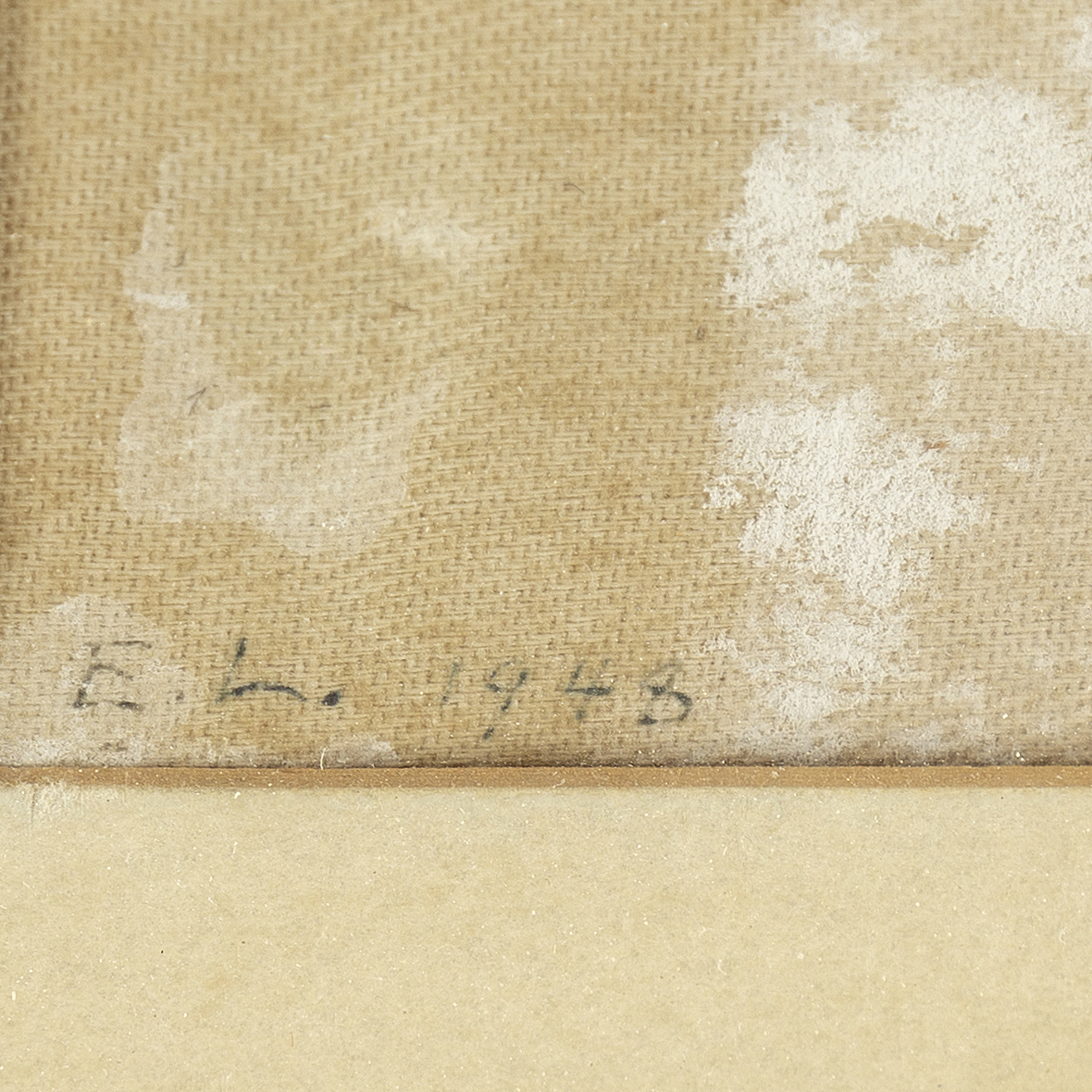 EVERT LUNDQUIST, olja på duk, signerad och daterad 1948. - Bukowskis