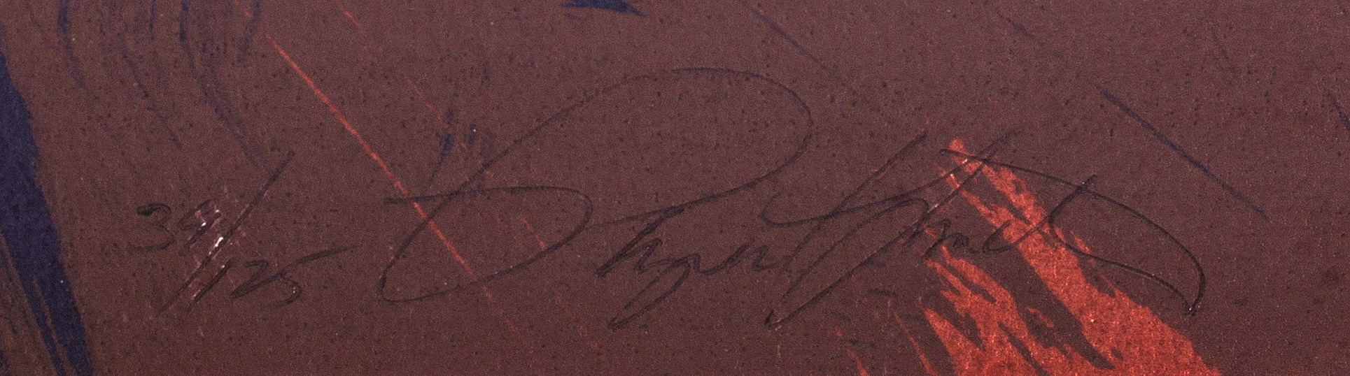 RUPERT JASEN SMITH, lithography, signed and numbered. - Bukowskis