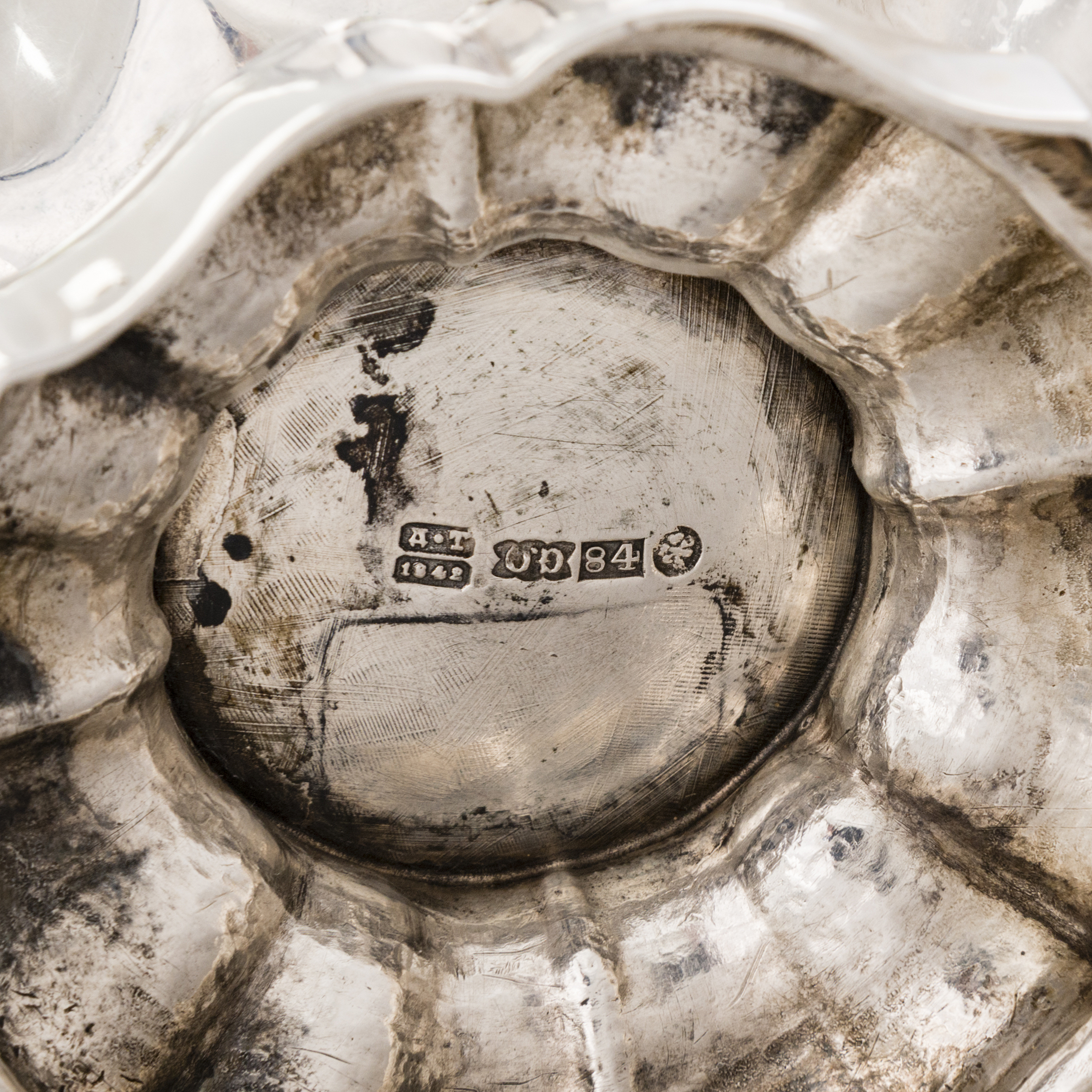 GUSTAV MAGNUS OKERBLOM, A silver cream jug, assay master Dimitry ...