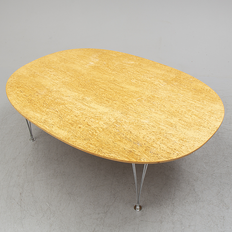 PIET HEIN & BRUNO MATHSSON, table, "Superellips", Bruno Mathsson ...