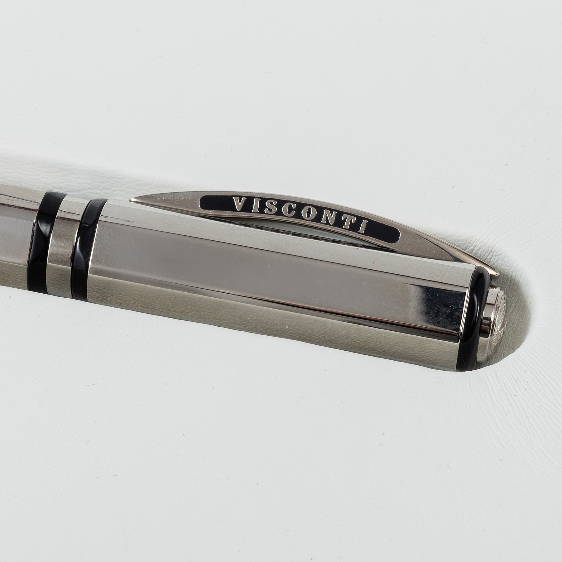 A Visconti Metropolis sterling silver fountain pen, Florence, Italy ...