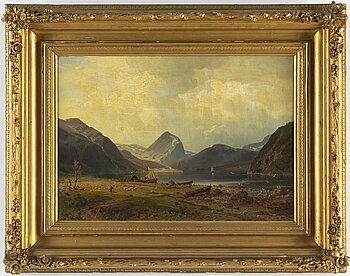 AXEL NORDGREN, olja på duk, signerad. - Bukowskis