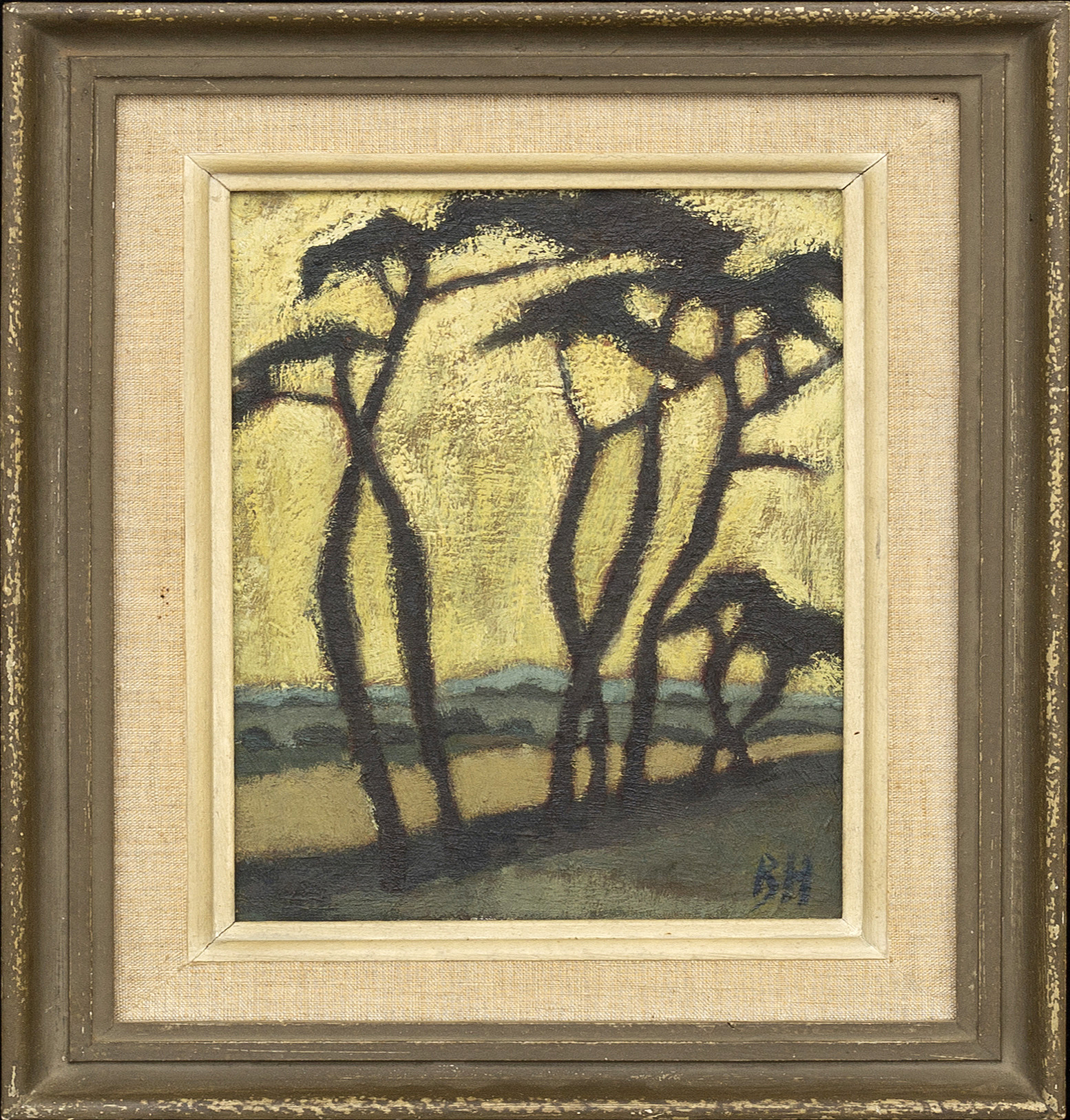 BERTA HANSSON, oil on panel, signed. - Bukowskis