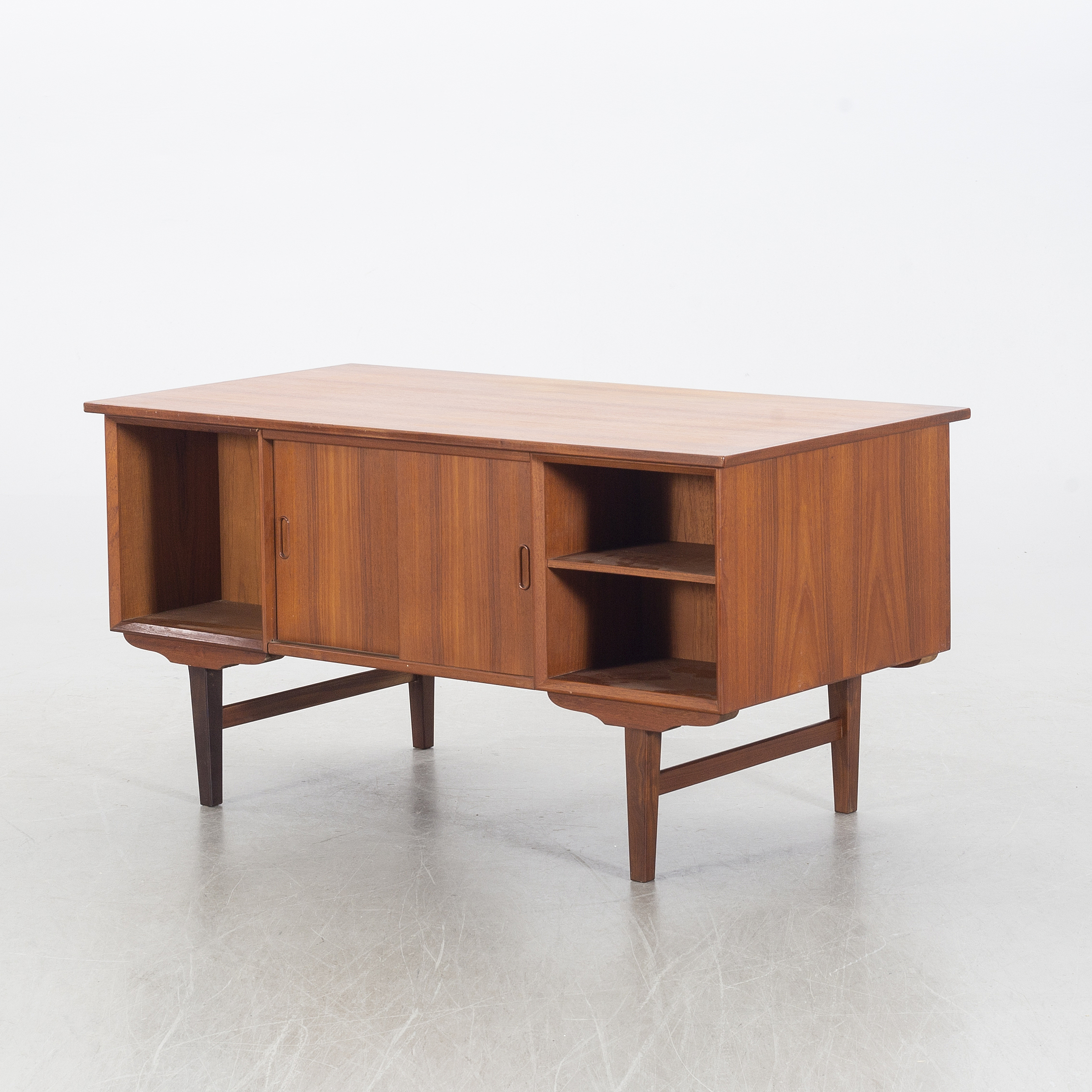 Writing desk, teak Denmark 1960's. - Bukowskis