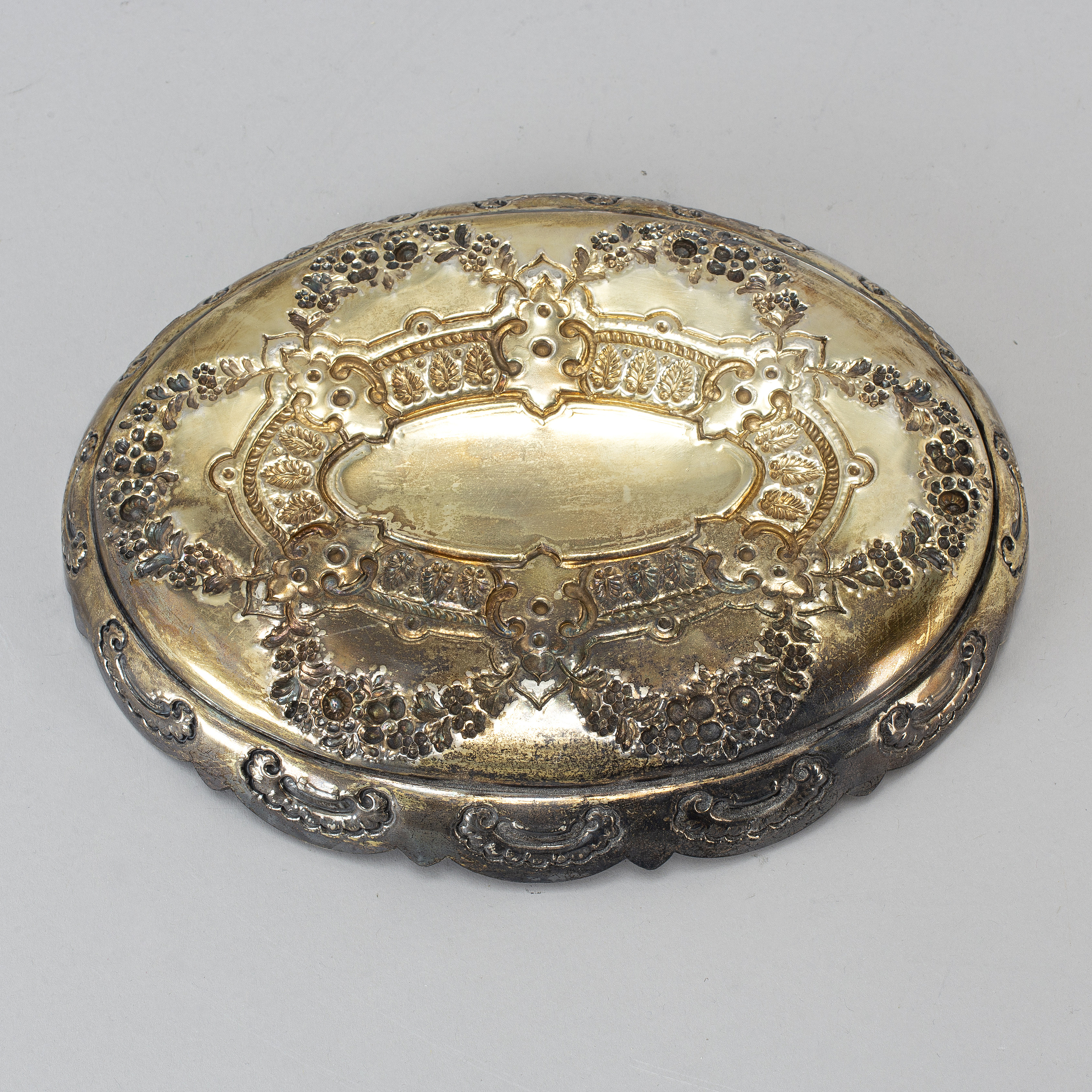 Martin, Hall & Co (Richard Martin & Ebenezer Hall), bricka, silver ...