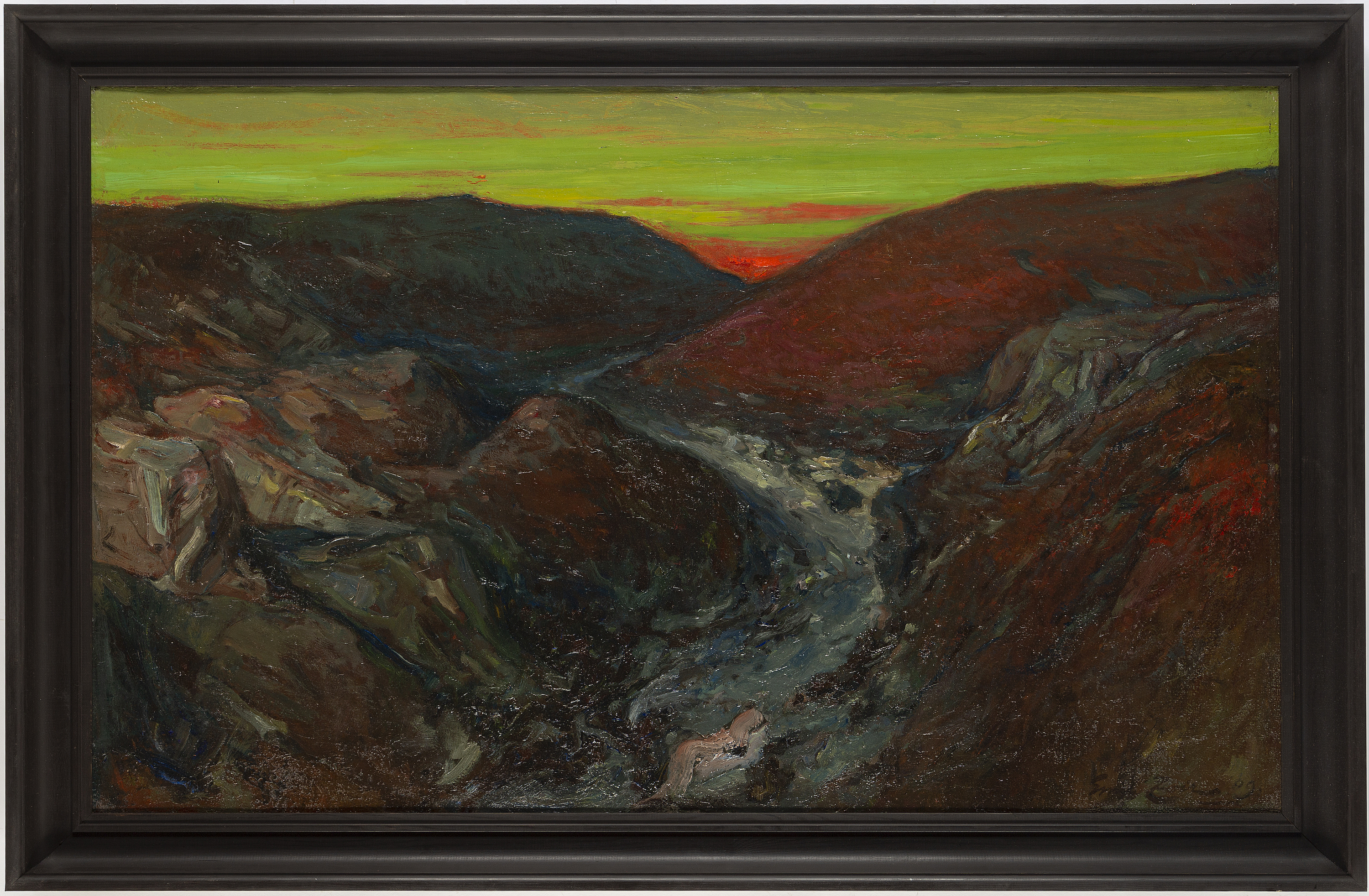 EMIL ZOIR, oil on canvas, signed and dated -09. - Bukowskis