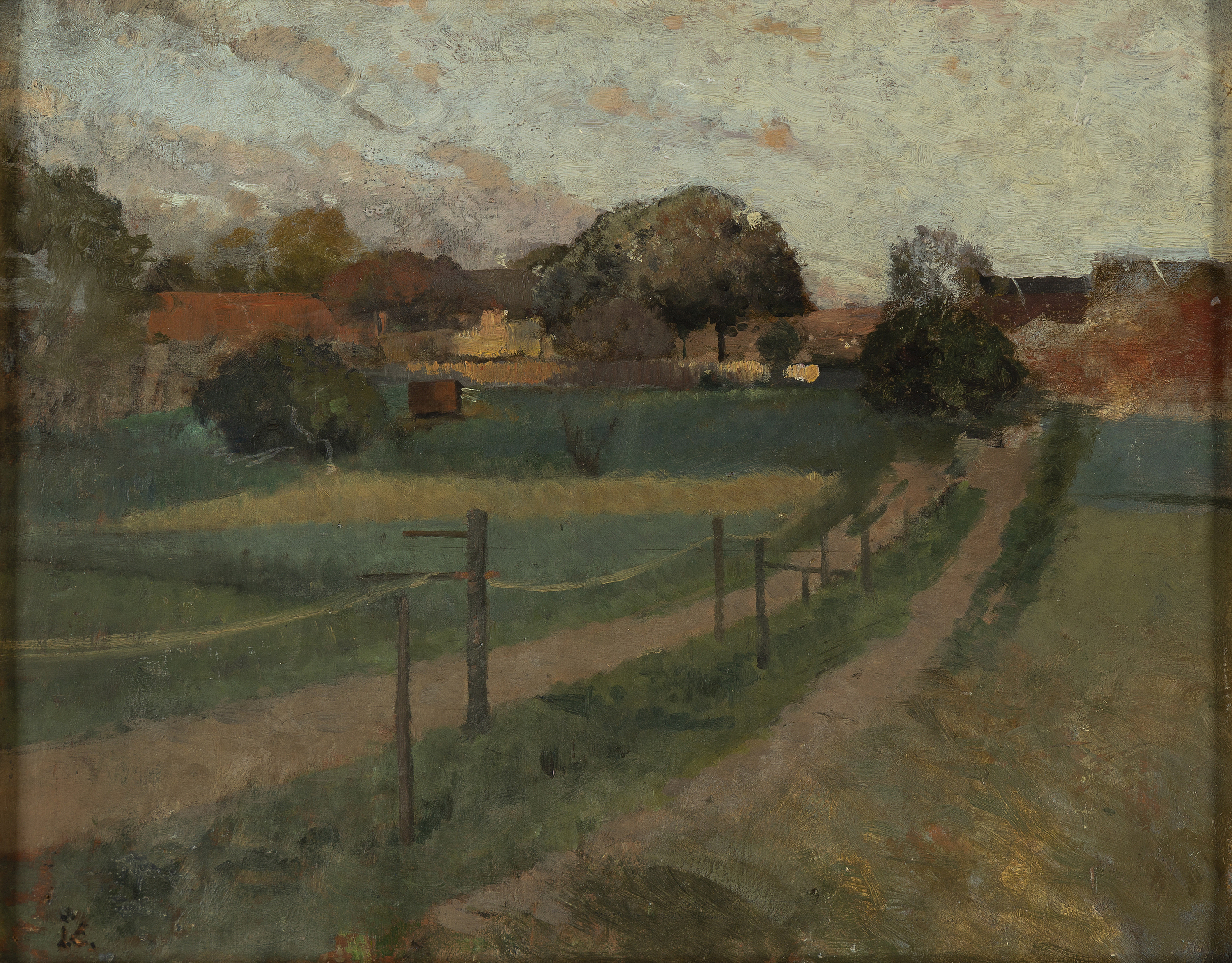 JOHAN ERICSON, oil on panel, certified by his daughter. - Bukowskis