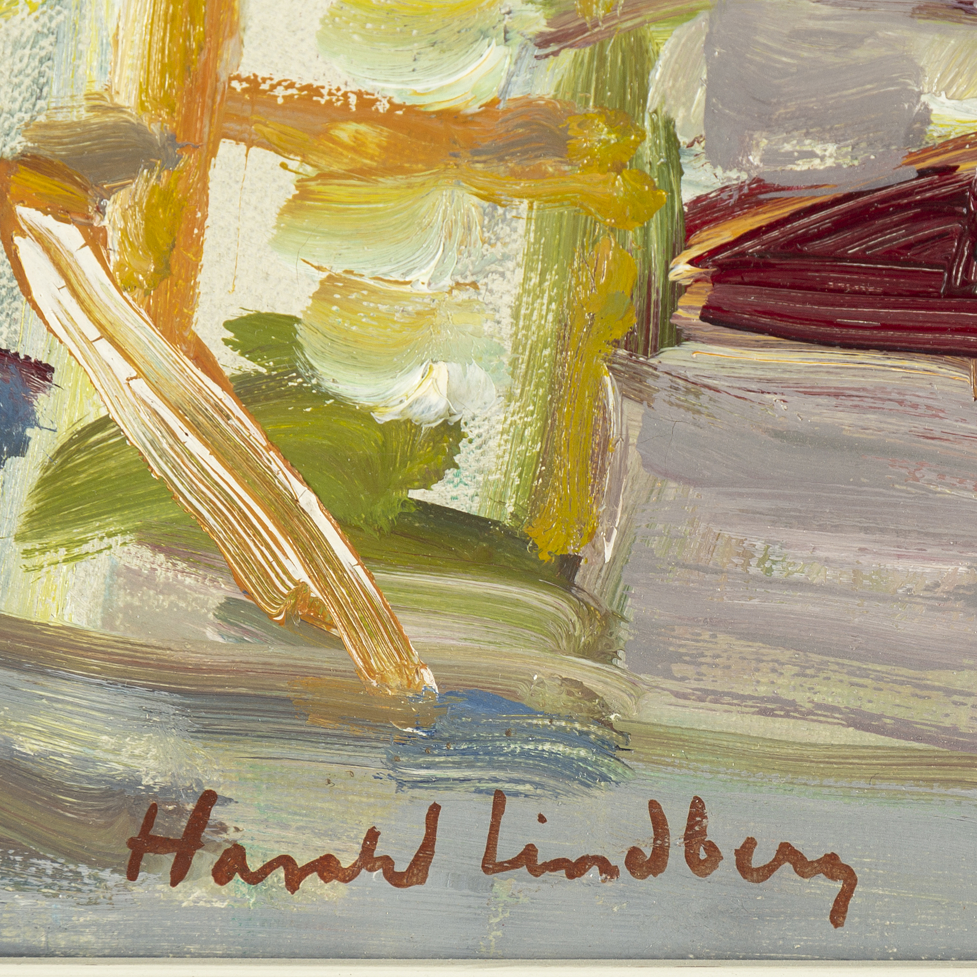 HARALD LINDBERG, oil on canvas, signed. - Bukowskis