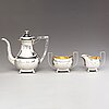 VILLE (Wilhelm) PORTHAN, A 3-piece silver coffee set, Wiborg 1919 ...