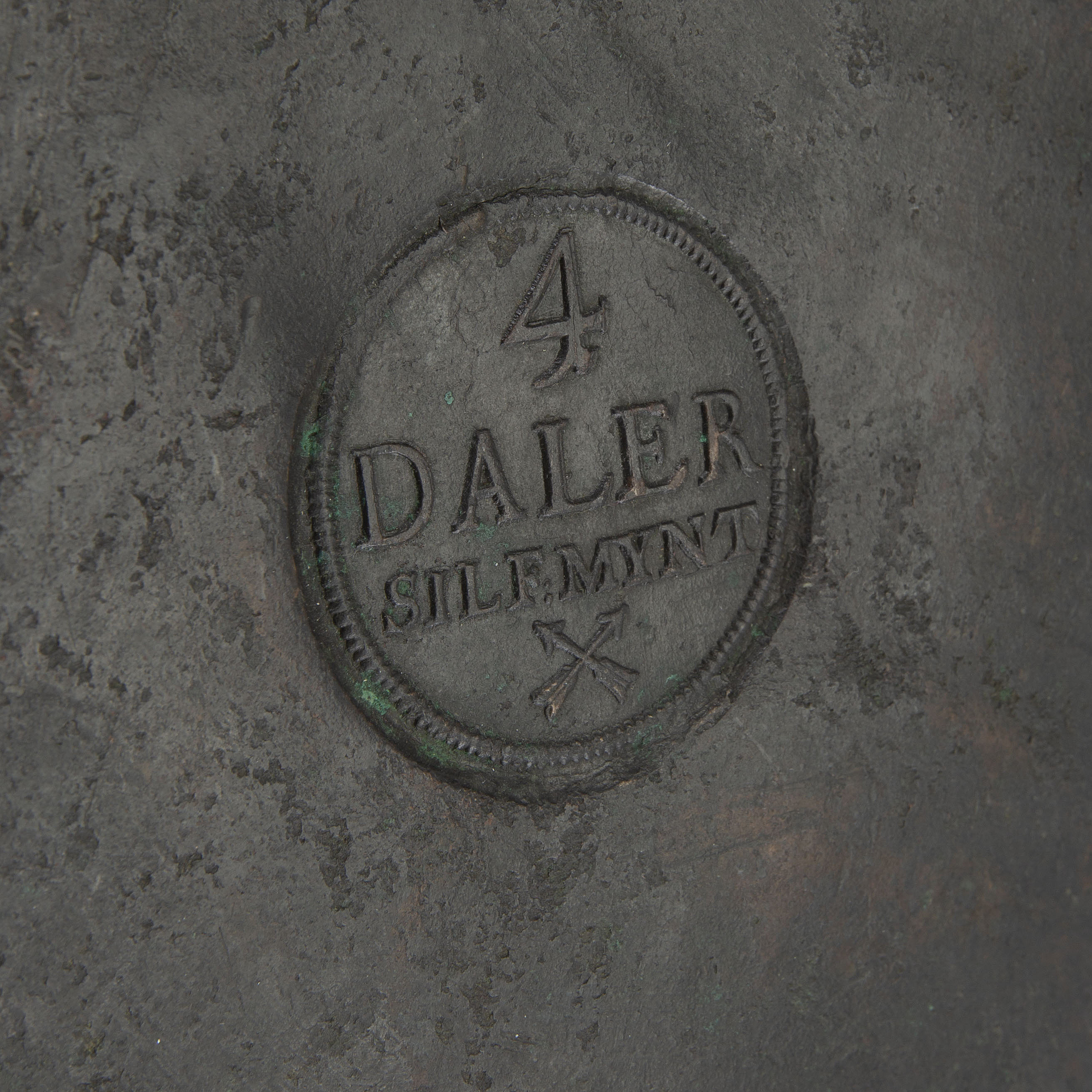 A Swedish copper plate, 4 Daler silvermynt, 1731. - Bukowskis