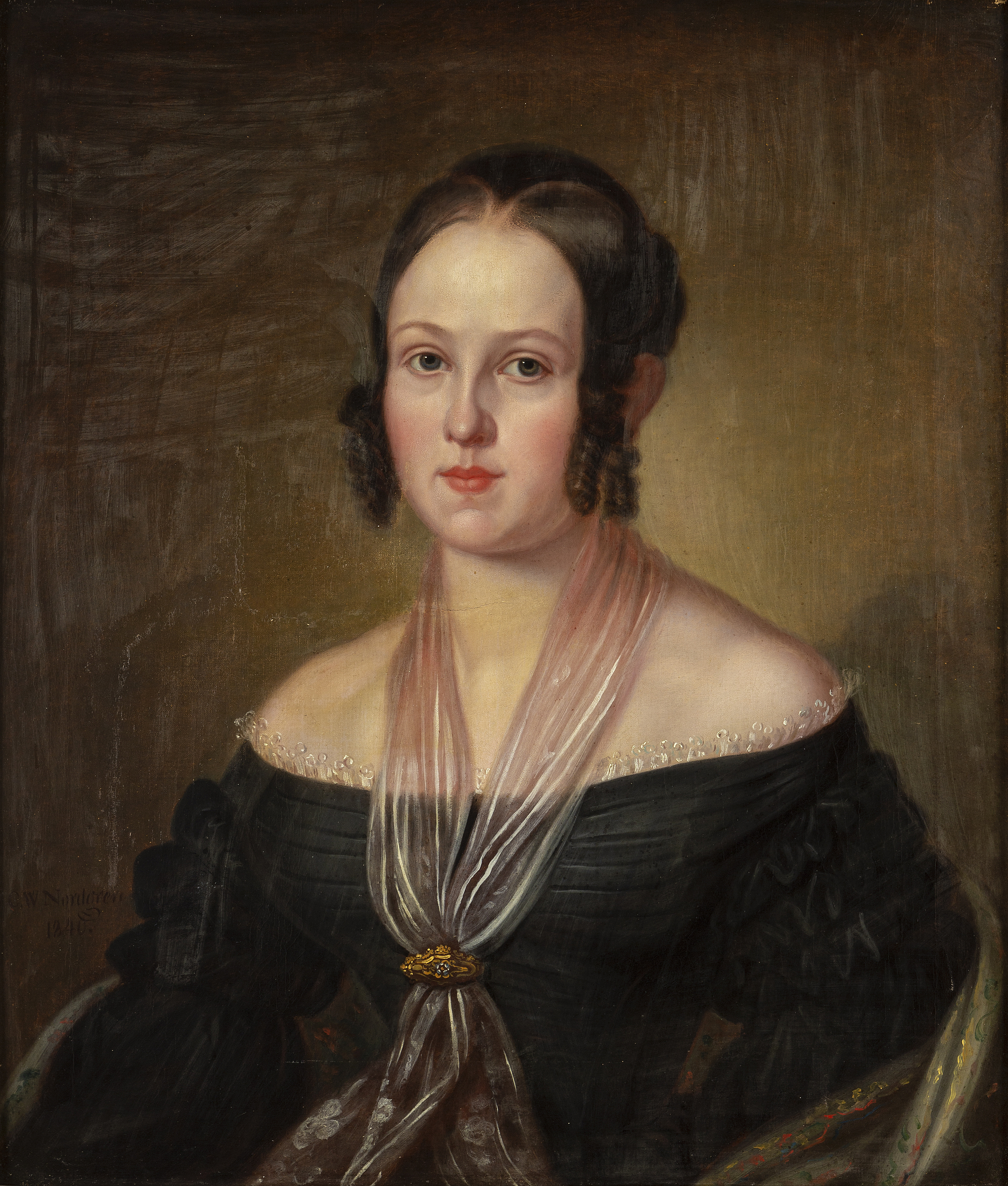 CARL JOHAN SJÖSTRAND & CARL WILHELM NORDGREN (1804-1857) 2 , oil on ...