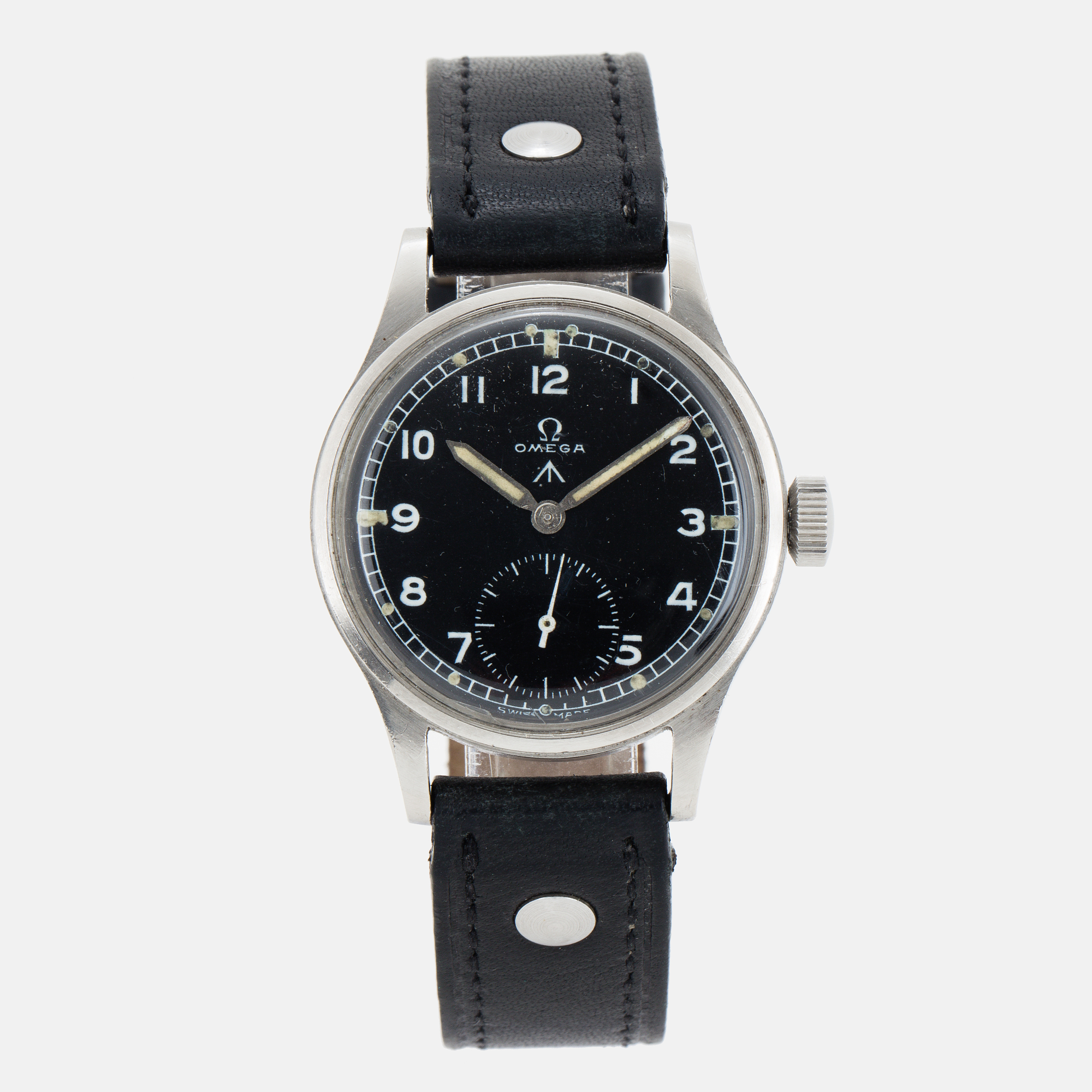 OMEGA, W.W.W, "Dirty Dozen", wristwatch, 35 mm. - Bukowskis