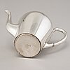 A sterling silver beaded teapot by Wilhelm Binder, Schwäbisch Gmünd ...