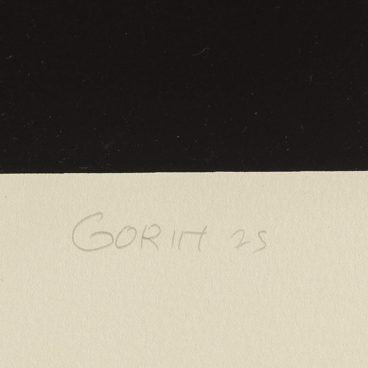 JEAN GORIN, silkscreen in colours, 2, 1975, signed 102/200, 161/200 ...