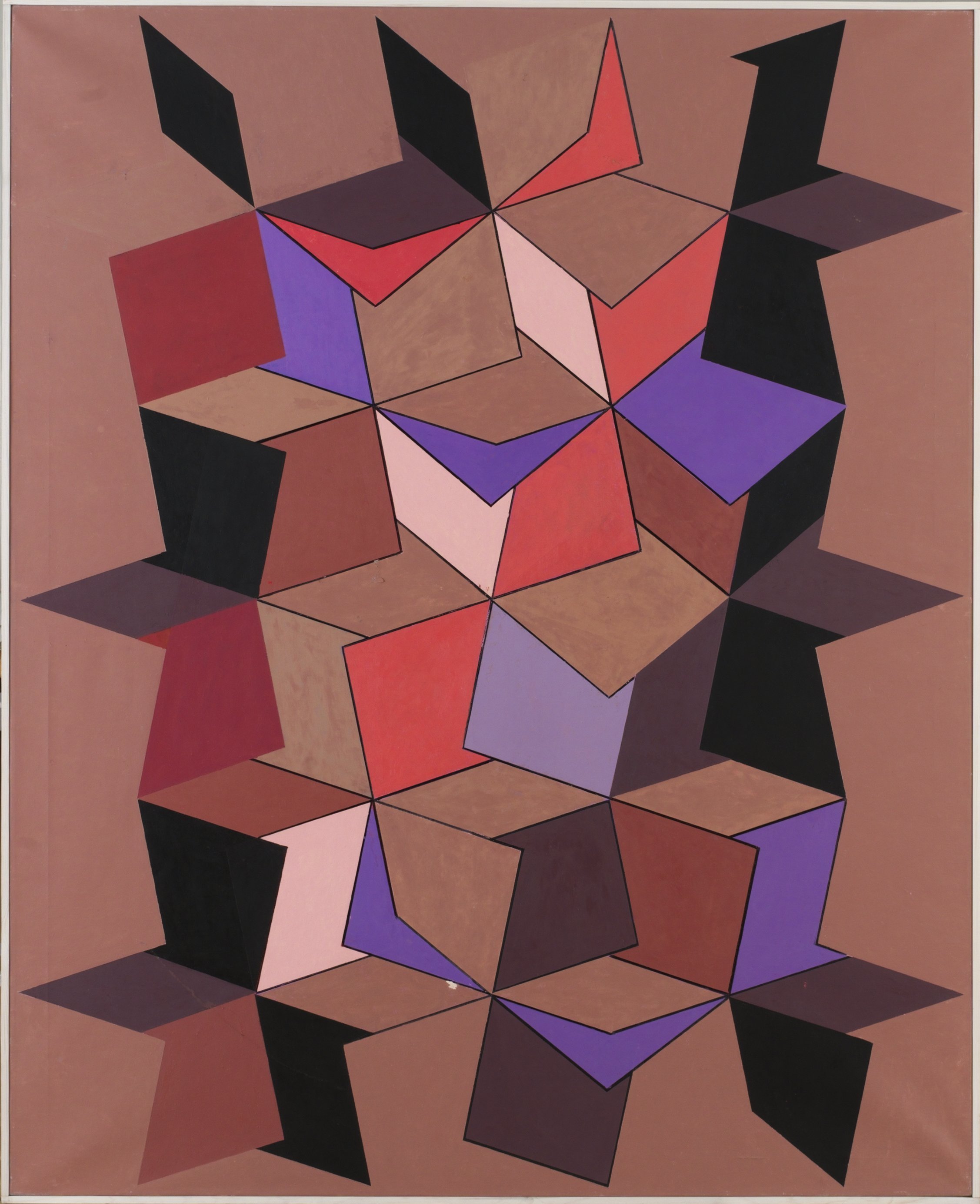 Wilhelm Wik, Abstrakt komposition. - Bukowskis