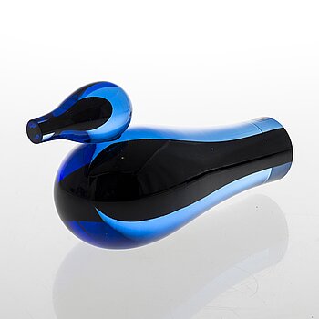 A glass bird by Giorgio Vigna for Iittala, signed G. Vigna, Iittala ...