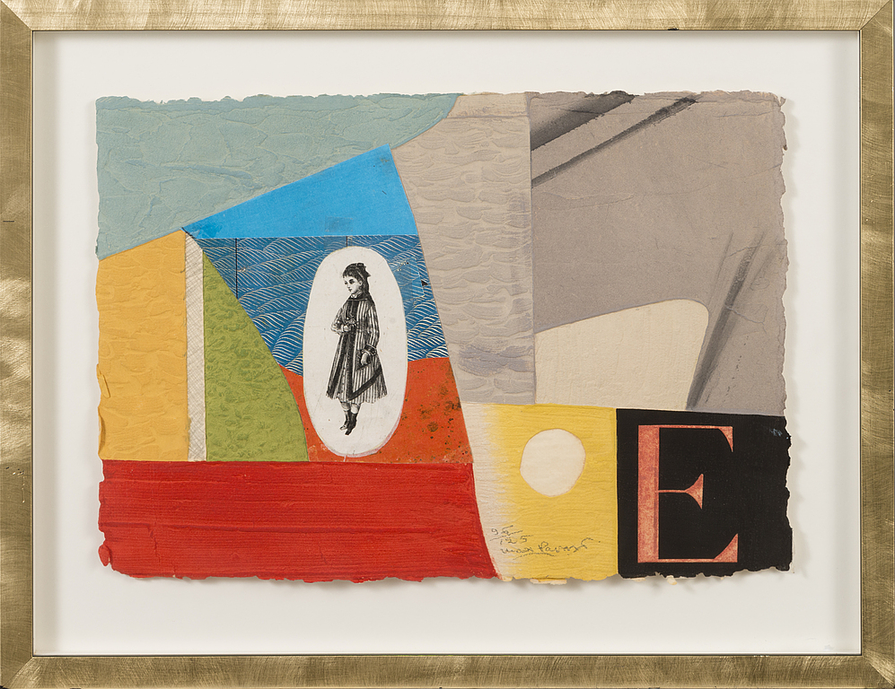 MAX PAPART, carborundum and collage, signed, numbered 96/250. - Bukowskis