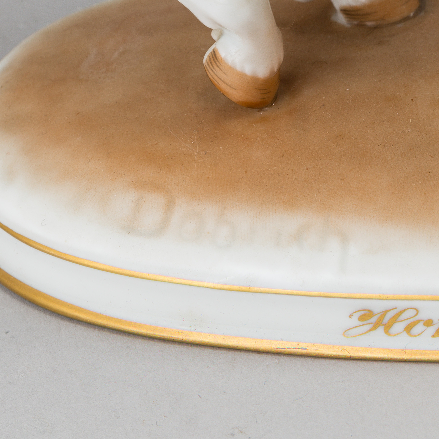 Two Augarten porcelain figurines, Wien, Austria, 20th century. - Bukowskis