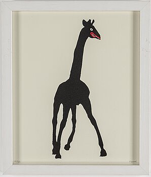 MAKODE LINDE, litograph, signed with pencil and numbered 41/65. - Bukowskis