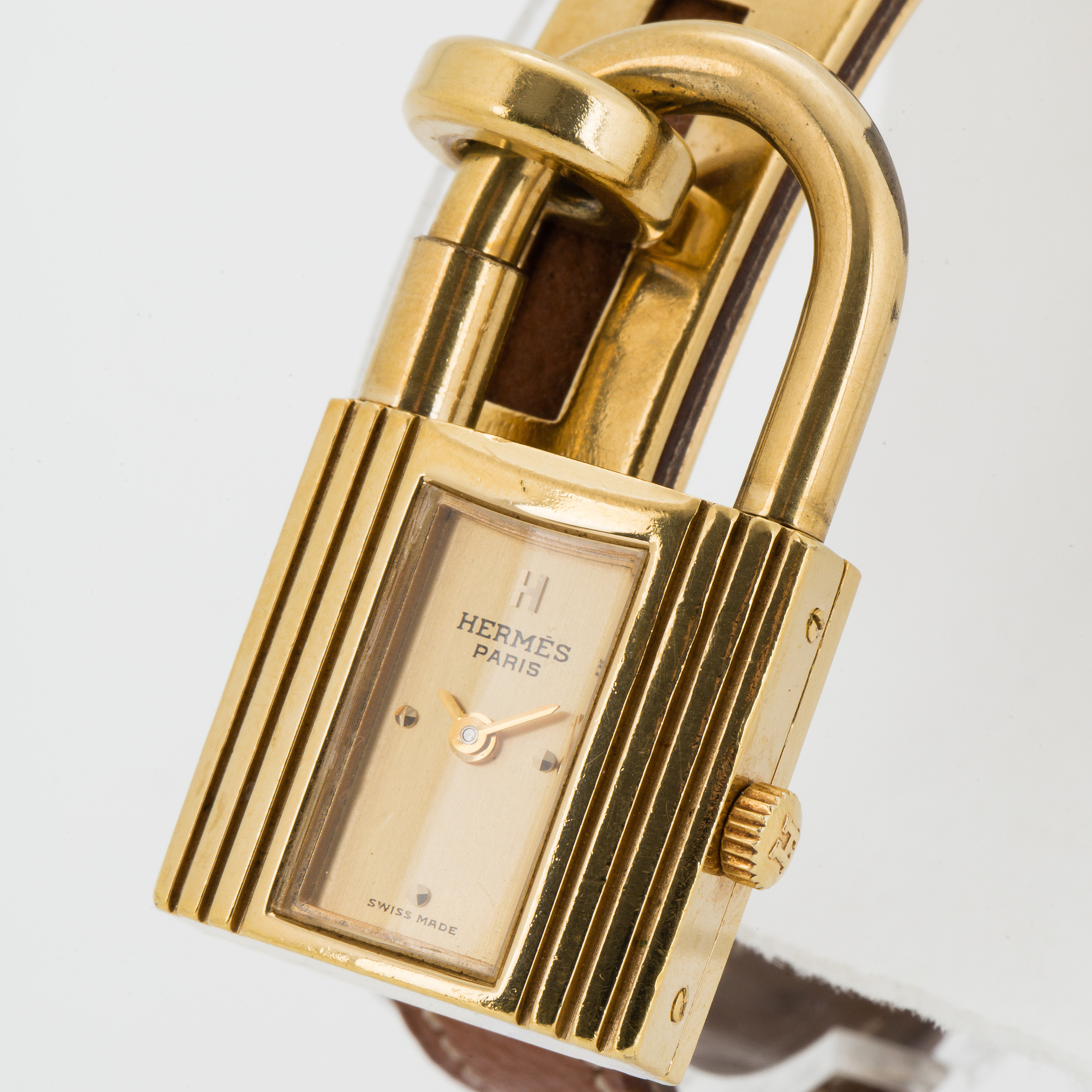 HERMÈS, Kelly Lock, armbandsur. - Bukowskis