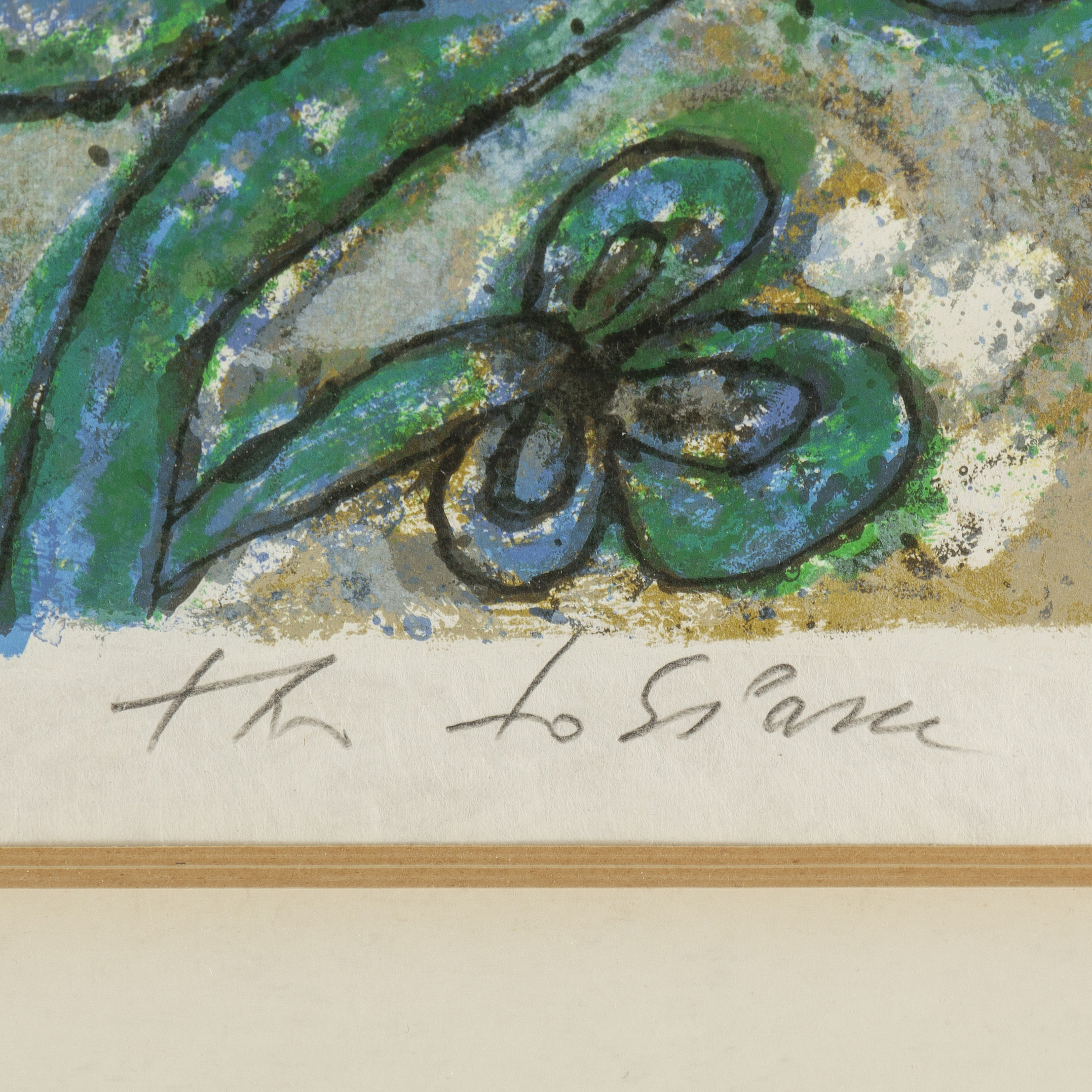 Three signed Theo Tobiasse lithographs. - Bukowskis