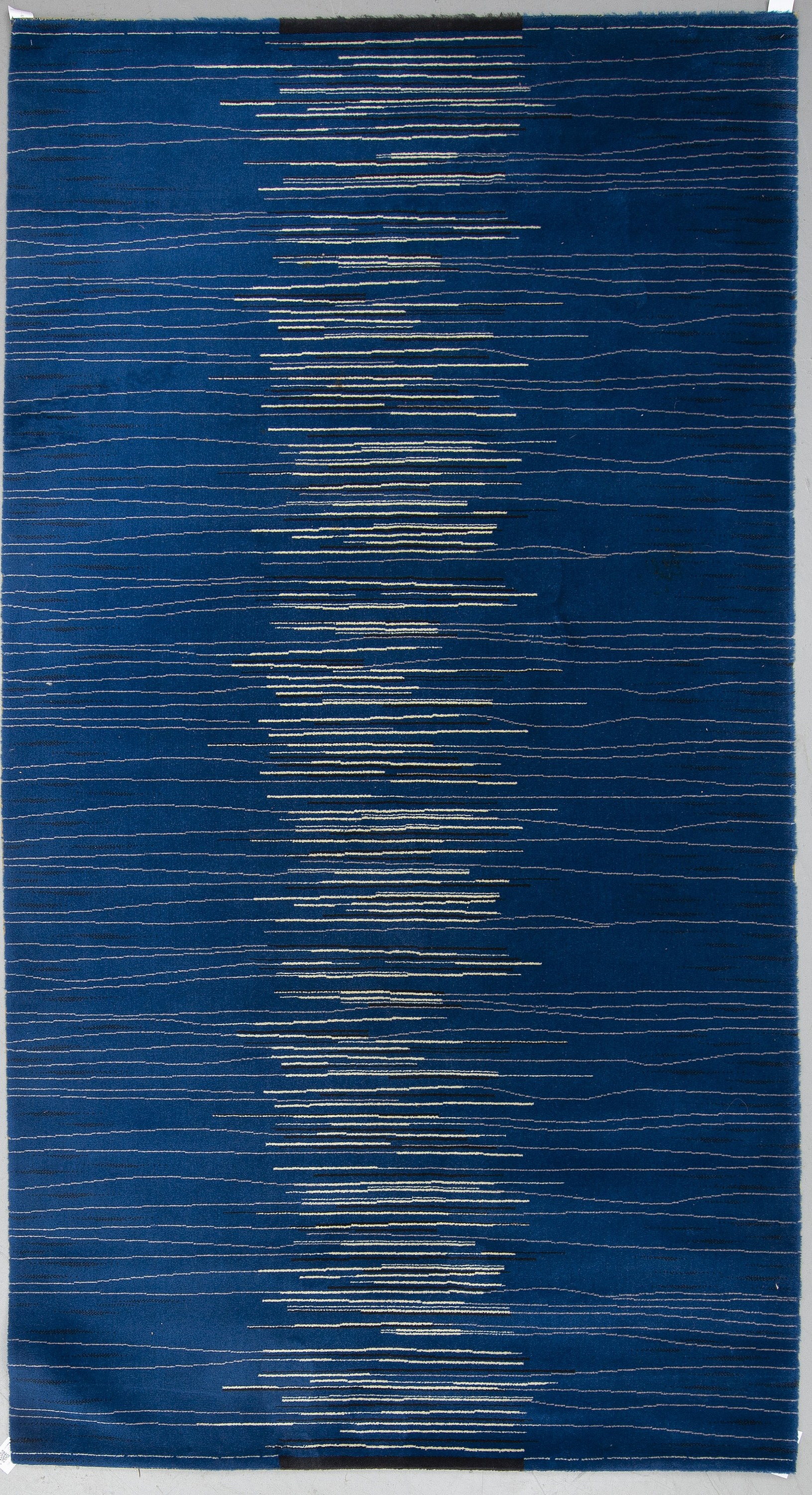 ASTRID SAMPE, MATTA, "Vattring", maskingjord med lugg, ca 309 x 169 cm ...