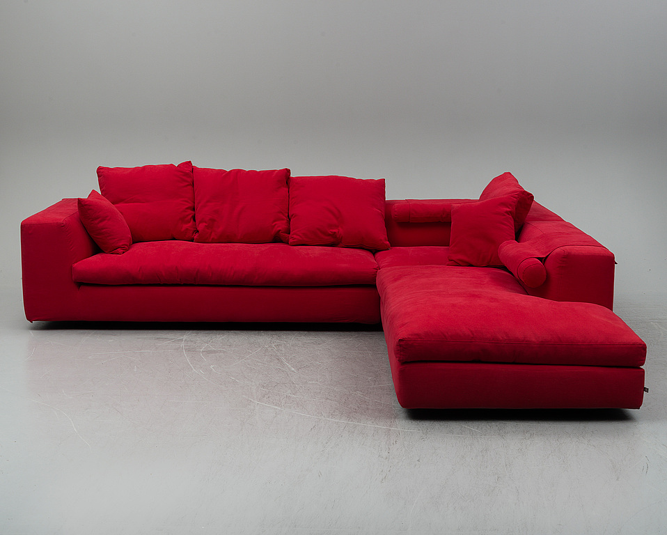JENS JUUL EILERSEN, a 'Bermuda' sofa, Eilersen Denmark. - Bukowskis