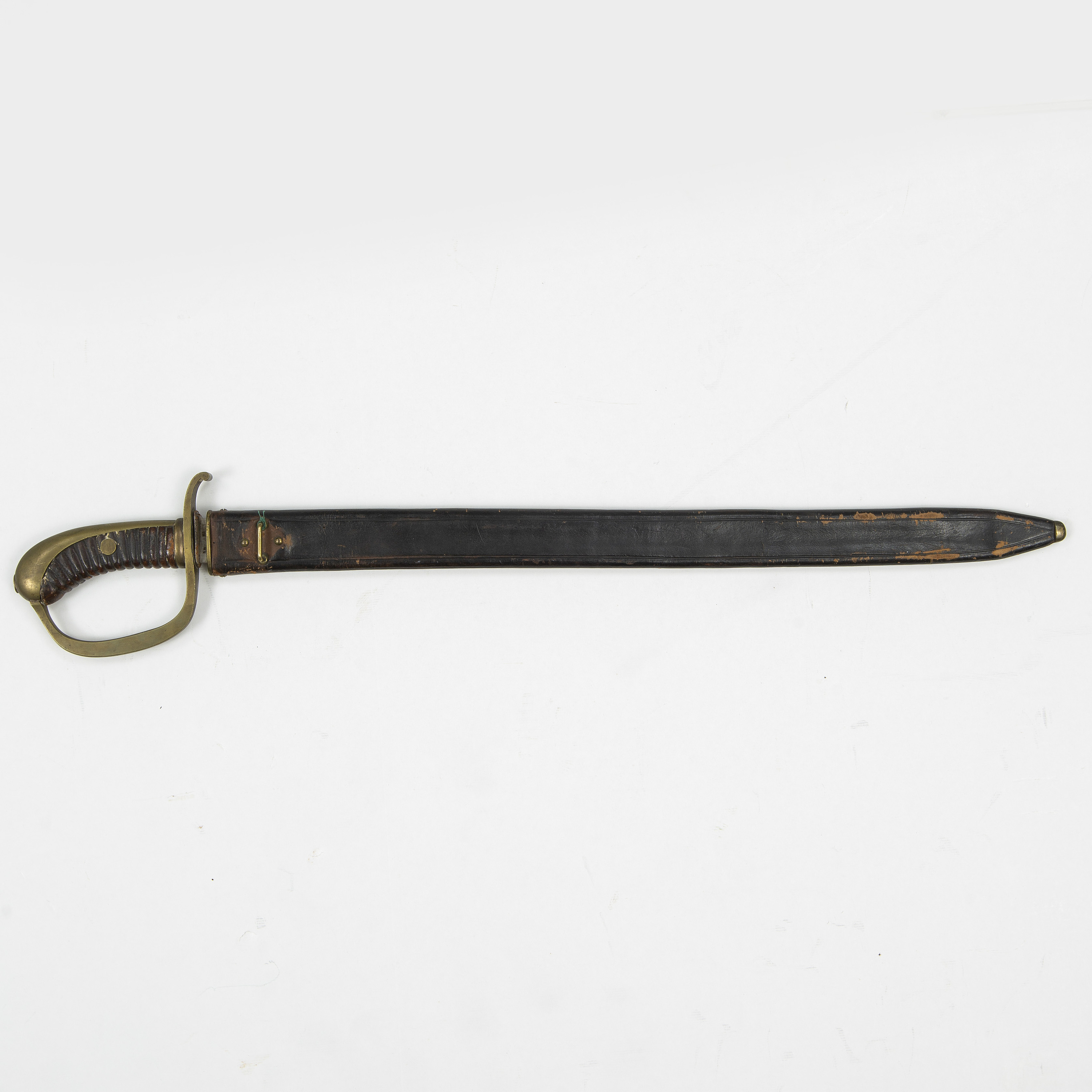 A Swedish cutlass 1865 pattern with scabbard. - Bukowskis
