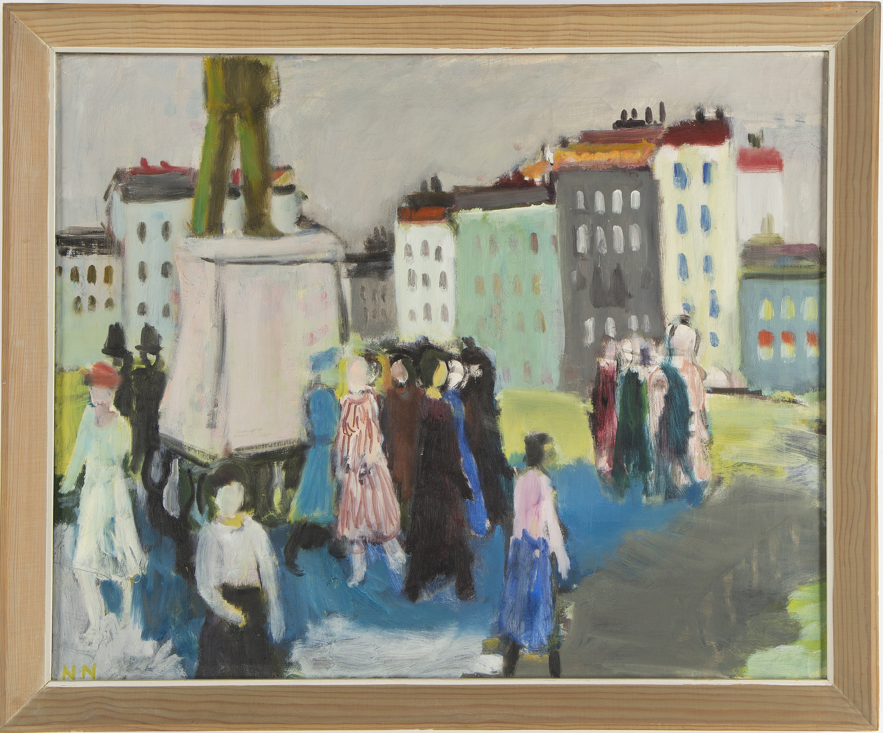 NILS NILSSON, olja på duk, signerad. - Bukowskis