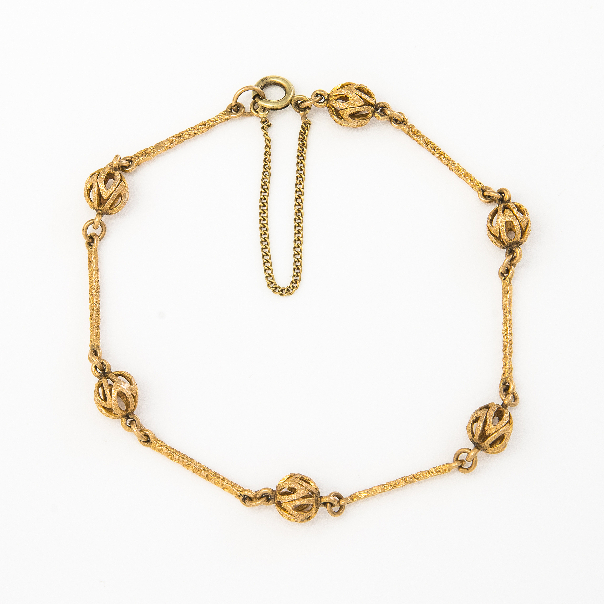 ARMBAND, 14K guld. - Bukowskis