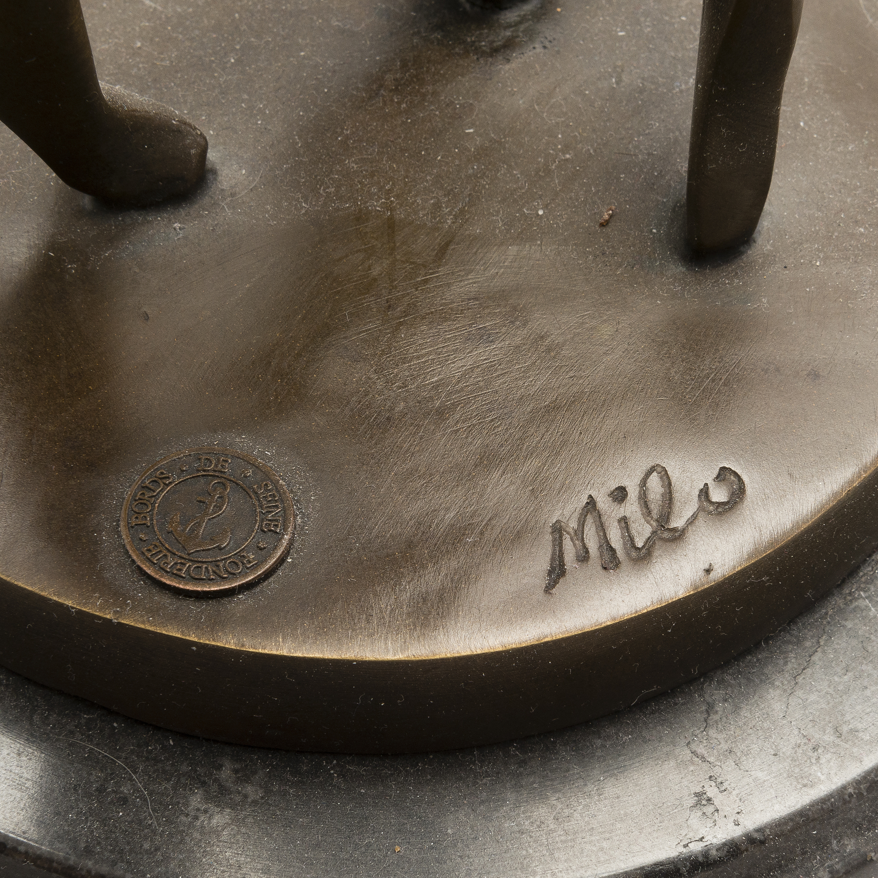 MAX MILO, skulptur, signerad, stämplad med gjutarsmärke. - Bukowskis