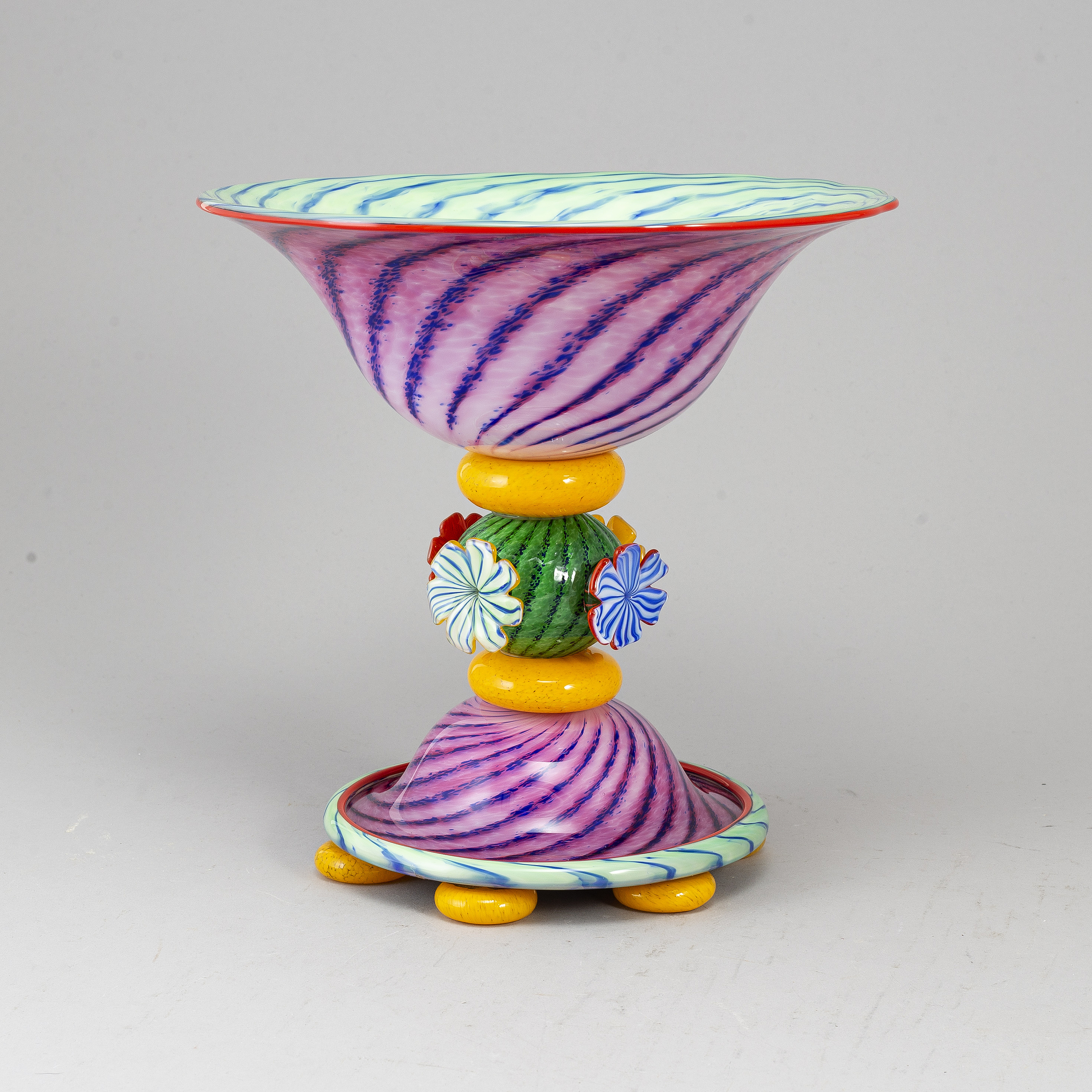 Jonas Rooth, a glass sculpture, 1990's. - Bukowskis