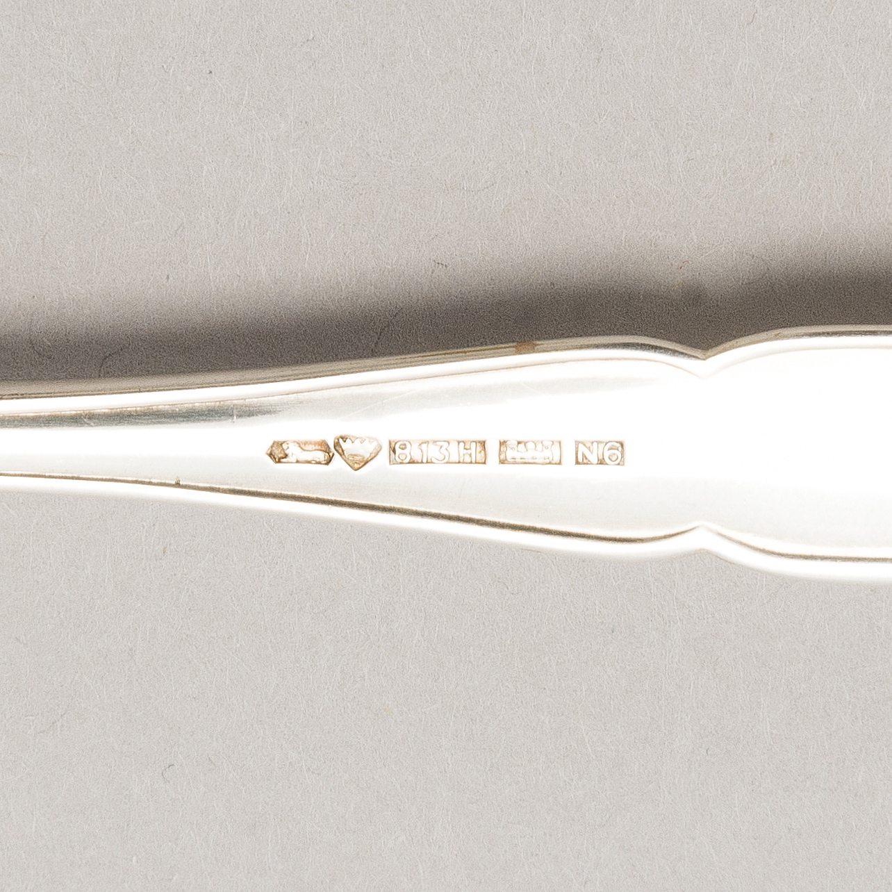 A 12-piece set of 'Chippendale' fish cutlery in silver, Kultakeskus ...