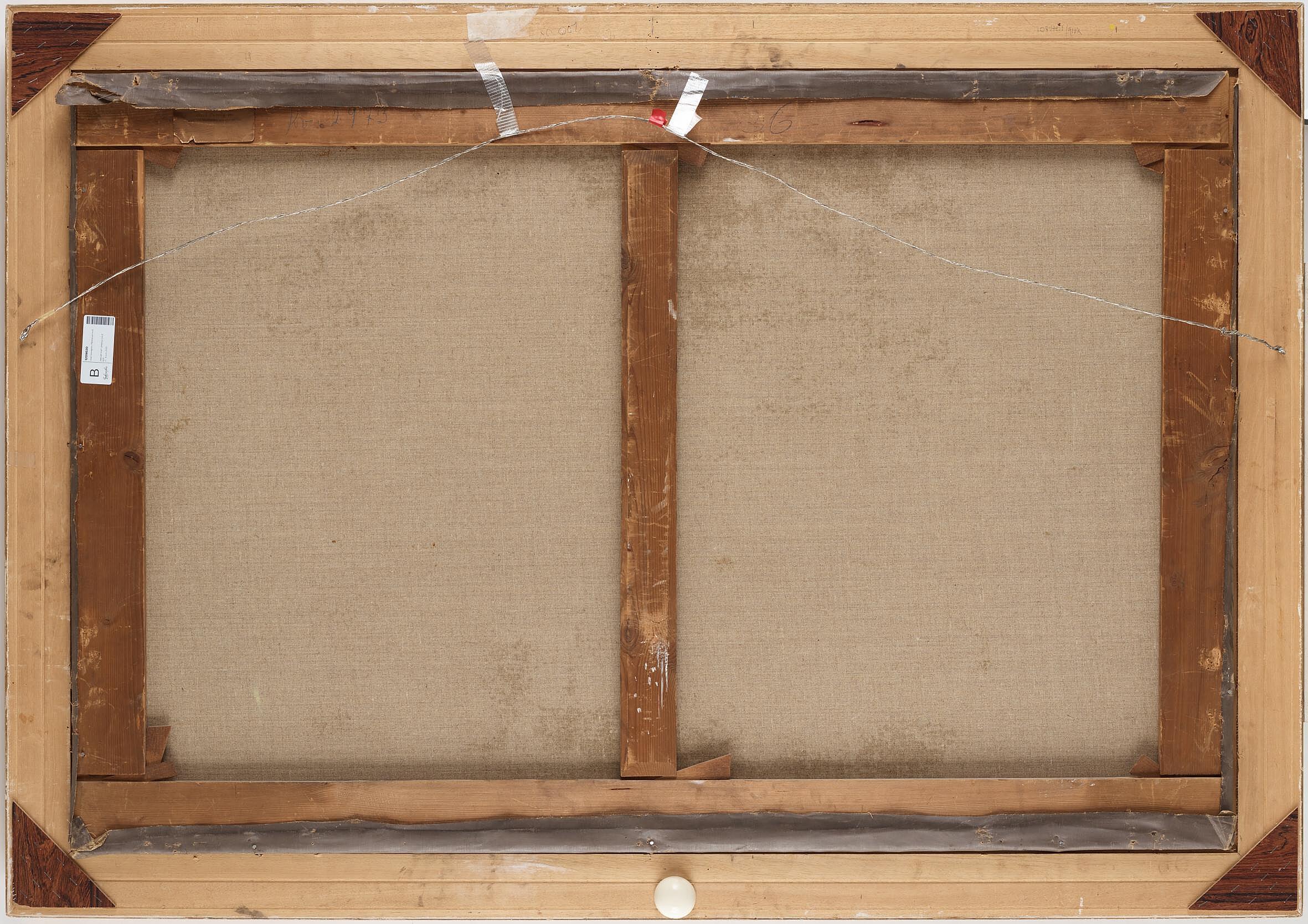 AXEL NORDGREN, oil on canvas, signed A. Nordgren and dated 1885 ...