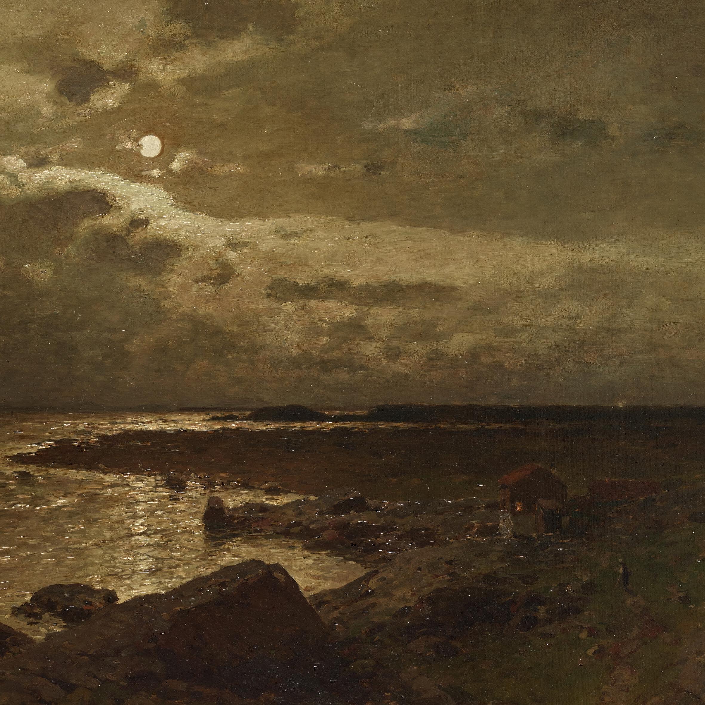 AXEL NORDGREN, oil on canvas, signed A. Nordgren and dated 1885 ...