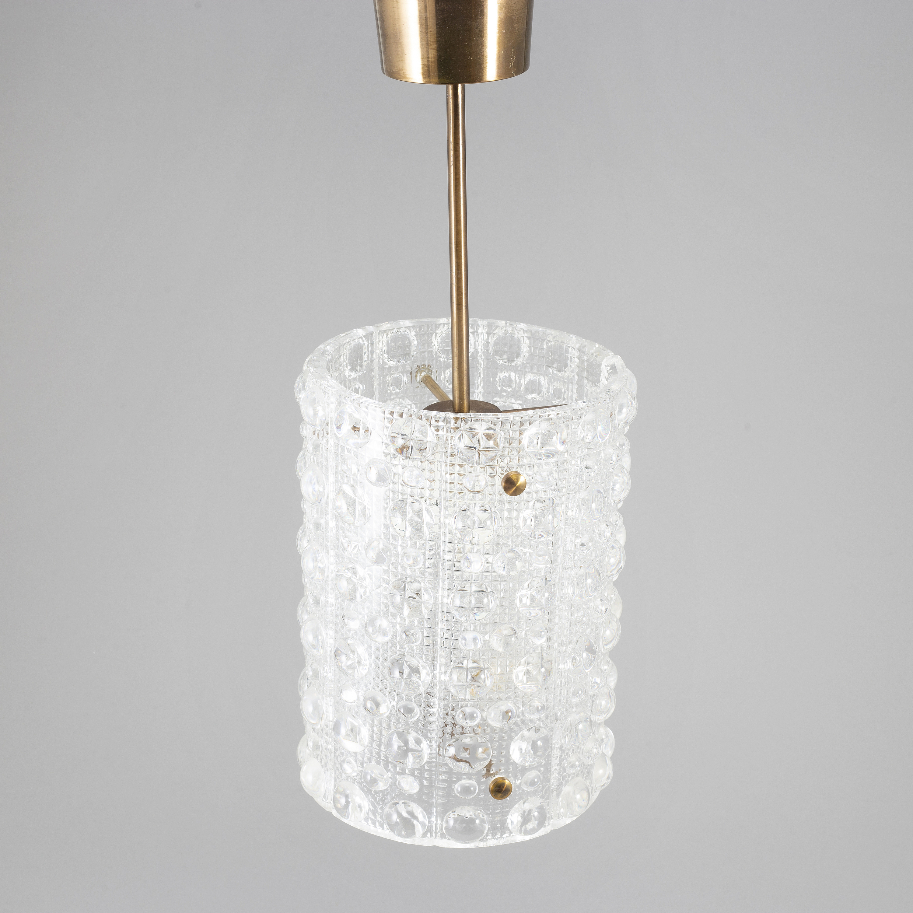 CARL FAGERLUND, vägglampor ett par samt taklampa, Orrefors, 1900-talets ...