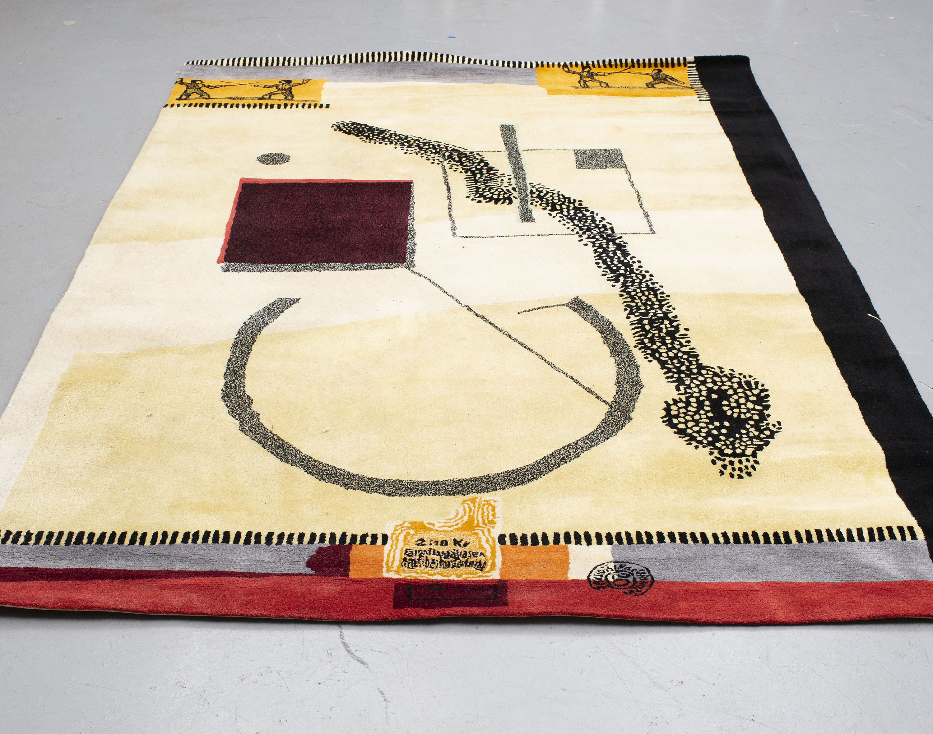 CAROUSCHKA STREIJFFERT, MATTA, "Rug#14 (4)", handtuftad, ca 297 x 197 ...