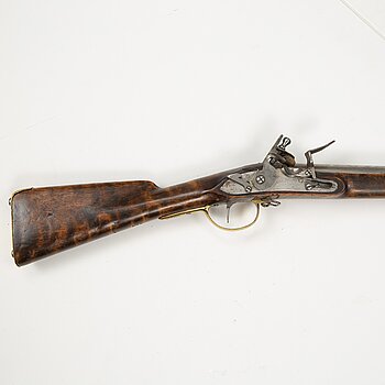 A Swedish flintlock gun 1805 pattern. - Bukowskis