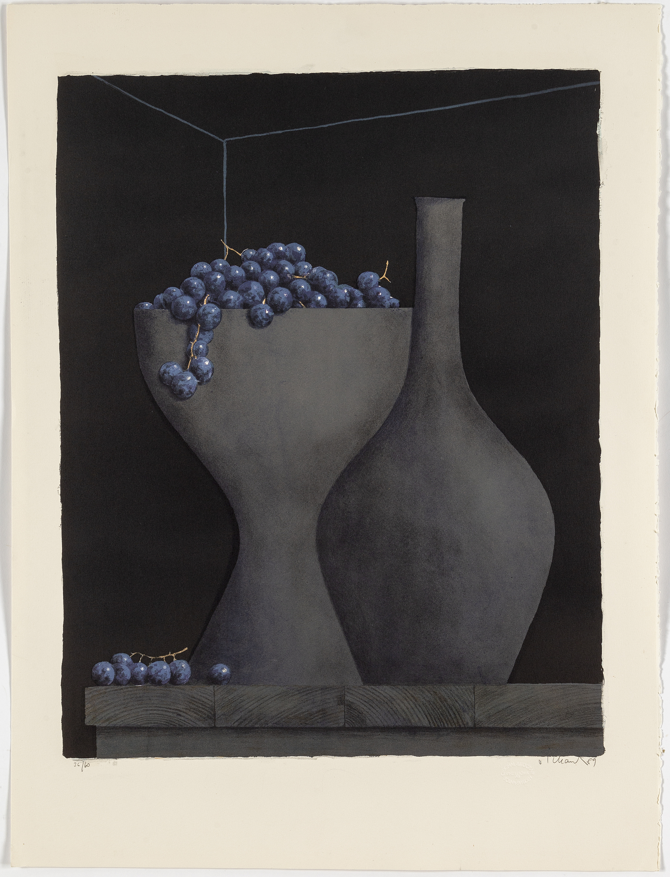 PHILIP VON SCHANTZ, färglitografi, 1989, signerad 36/60. - Bukowskis