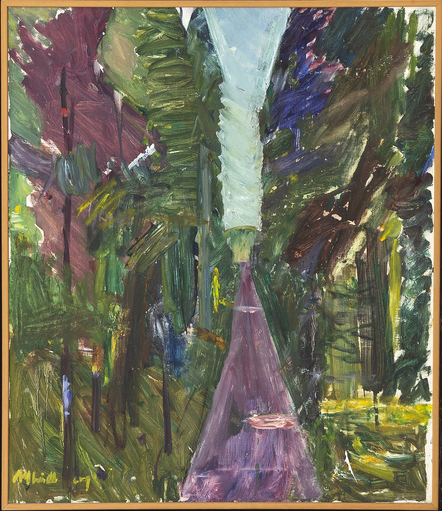 ALF LINDBERG, oil on canvas, signed. - Bukowskis
