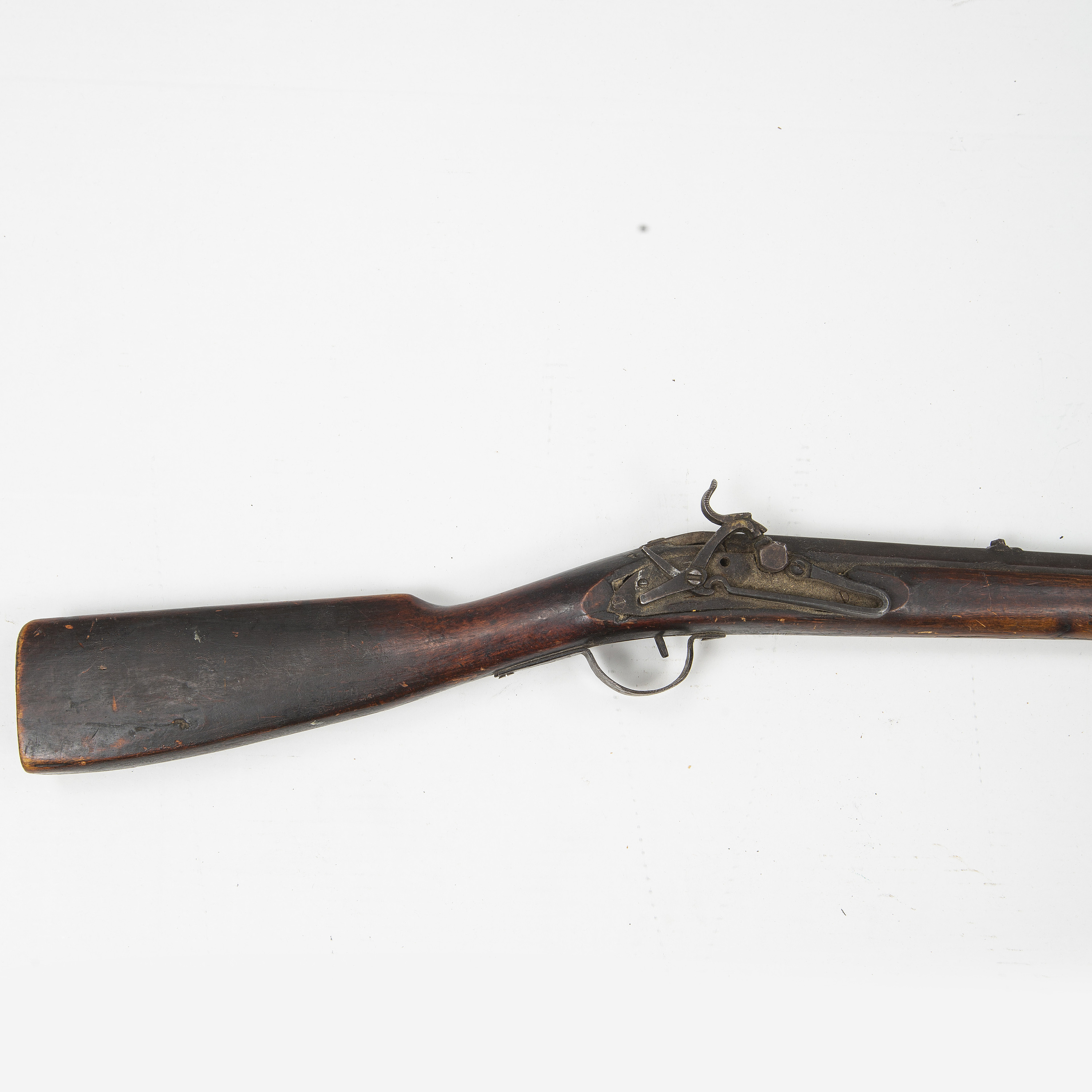 A 19th Century Swedish snaphaunce rifle. - Bukowskis