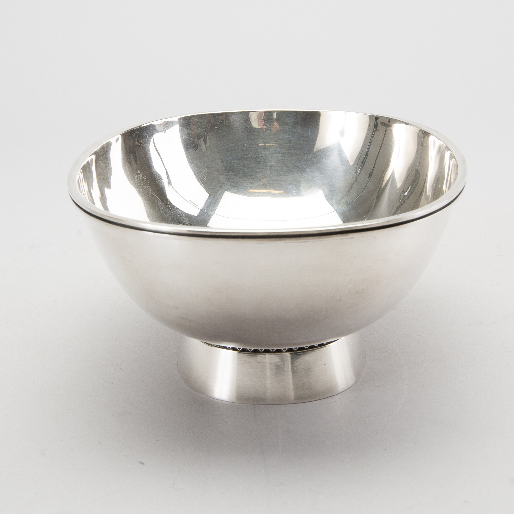 HELGE LINDGREN K Andersson skål sterling silver Stockholm 1955. - Bukowskis