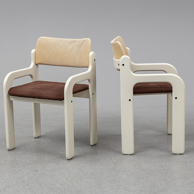 EERO AARNIO, matsalsgrupp, 5 delar, Asko, 'Flamingo', 1970-tal. - Bukowskis