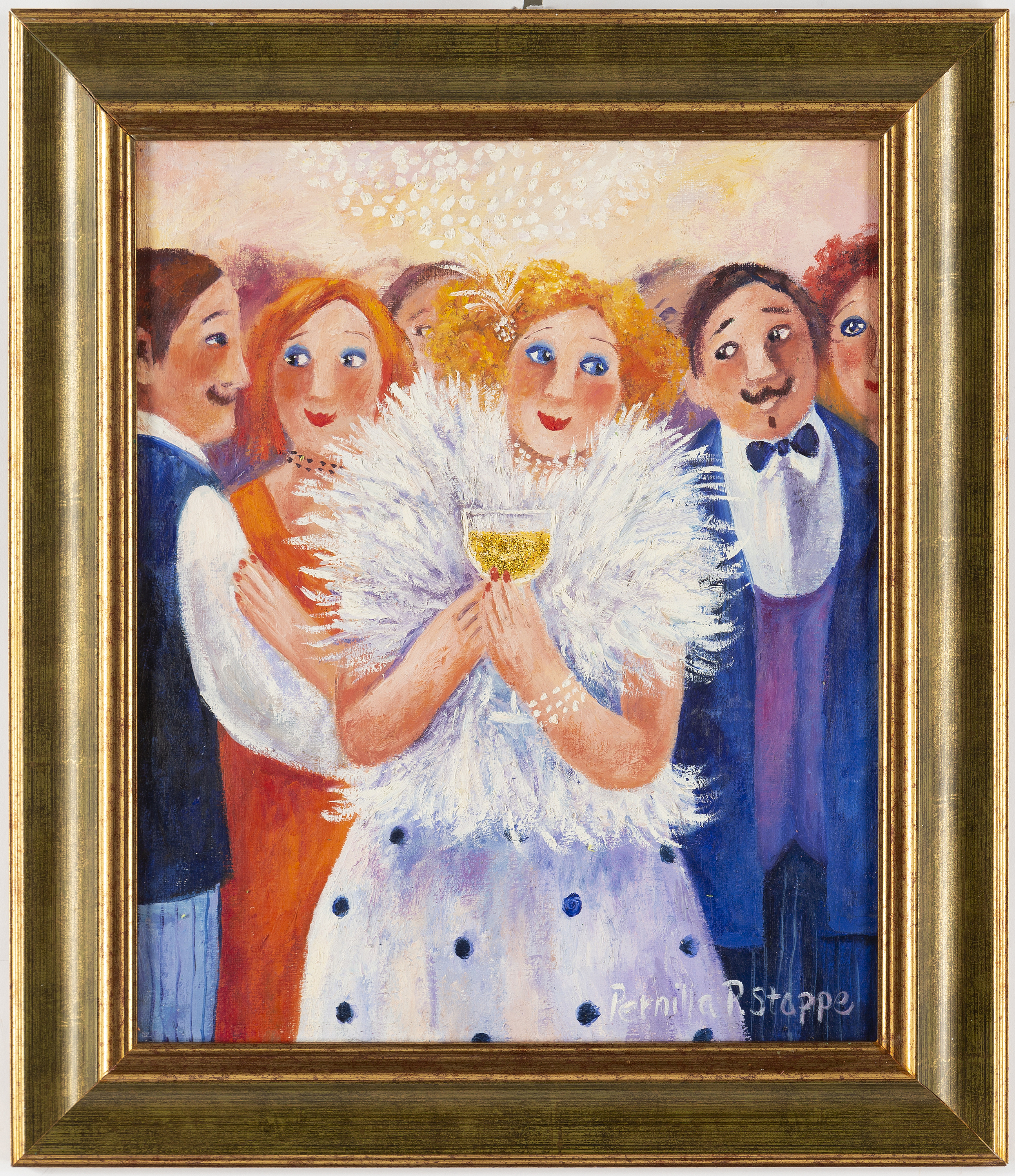 PERNILLA STAPPE, olja på duk, signerad. - Bukowskis