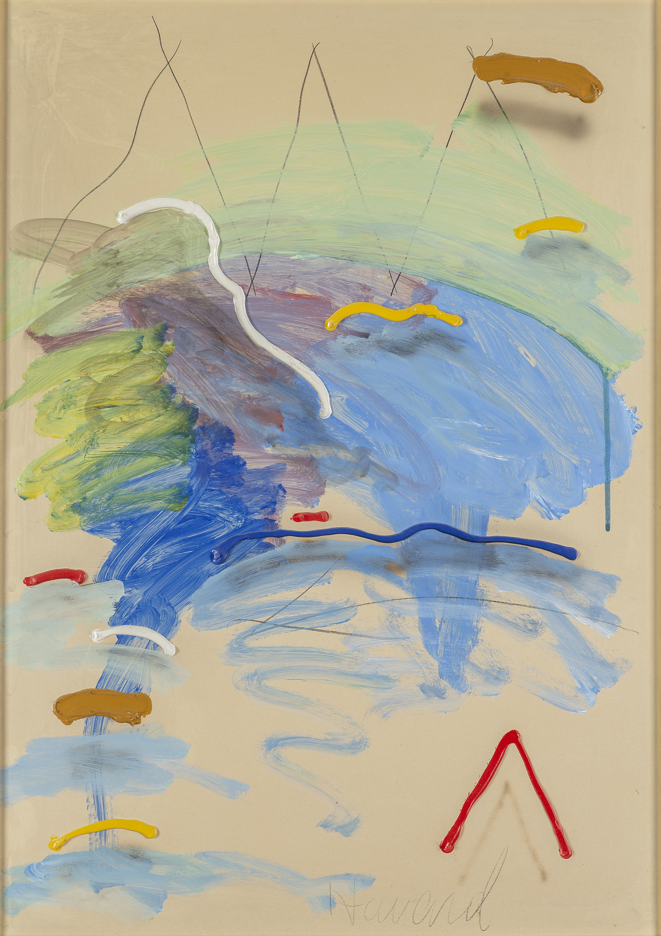 JAMES HAVARD, mixed media, signed. - Bukowskis